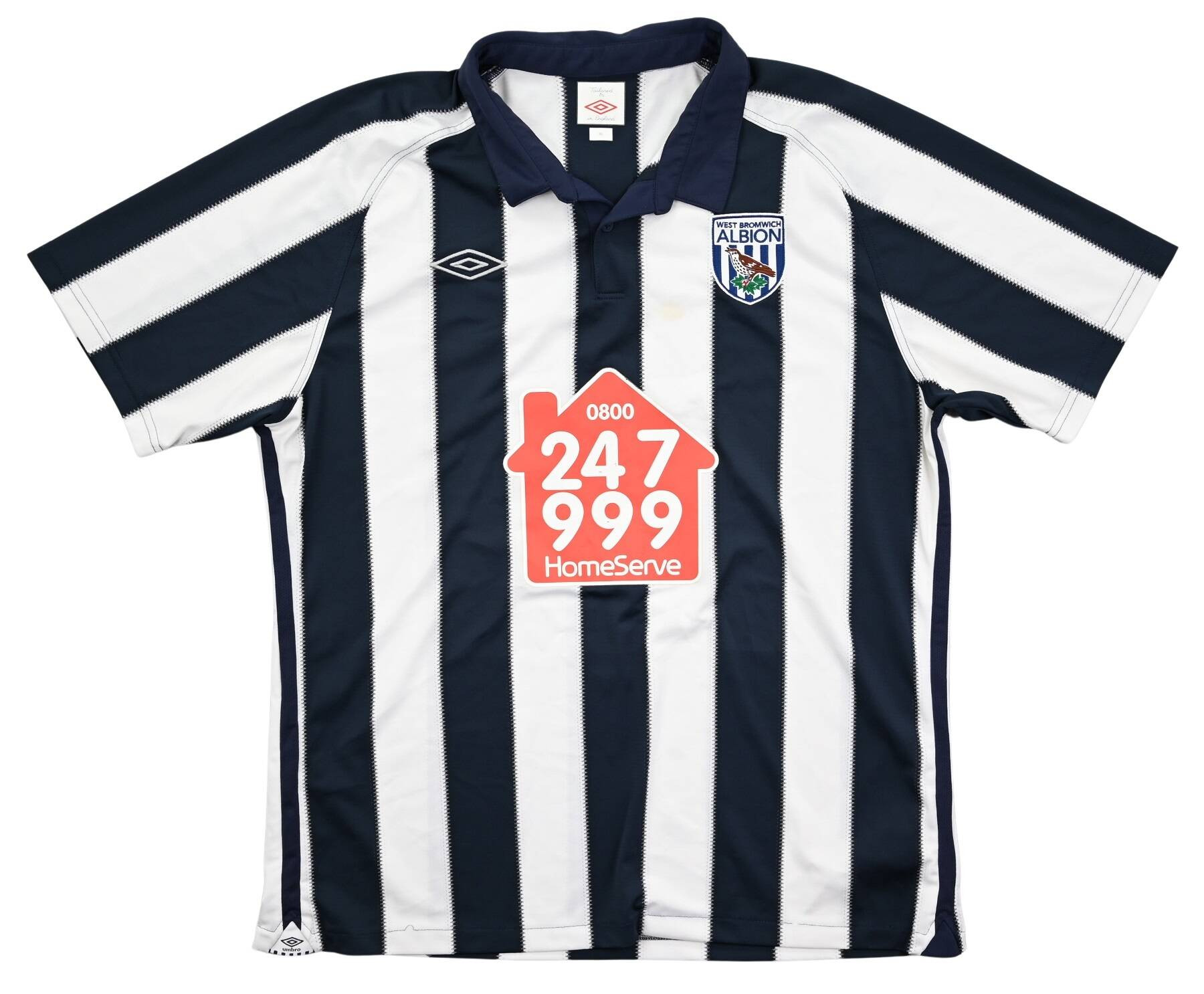 2010-11 WEST BROMWICH ALBION SHIRT XL Football / Soccer \ Championship \ West Bromwich Albion ...