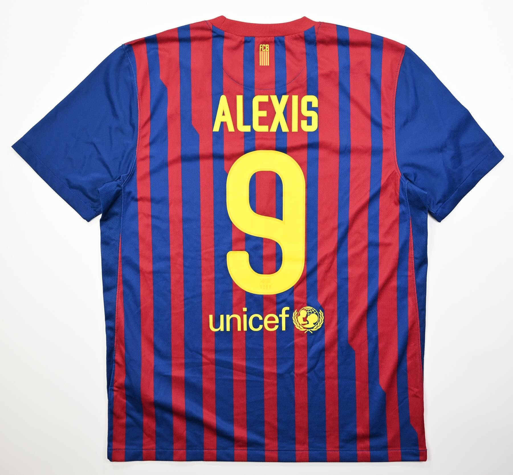 2011-12 FC BARCELONA *ALEXIS* SHIRT L Football / Soccer \ European ...
