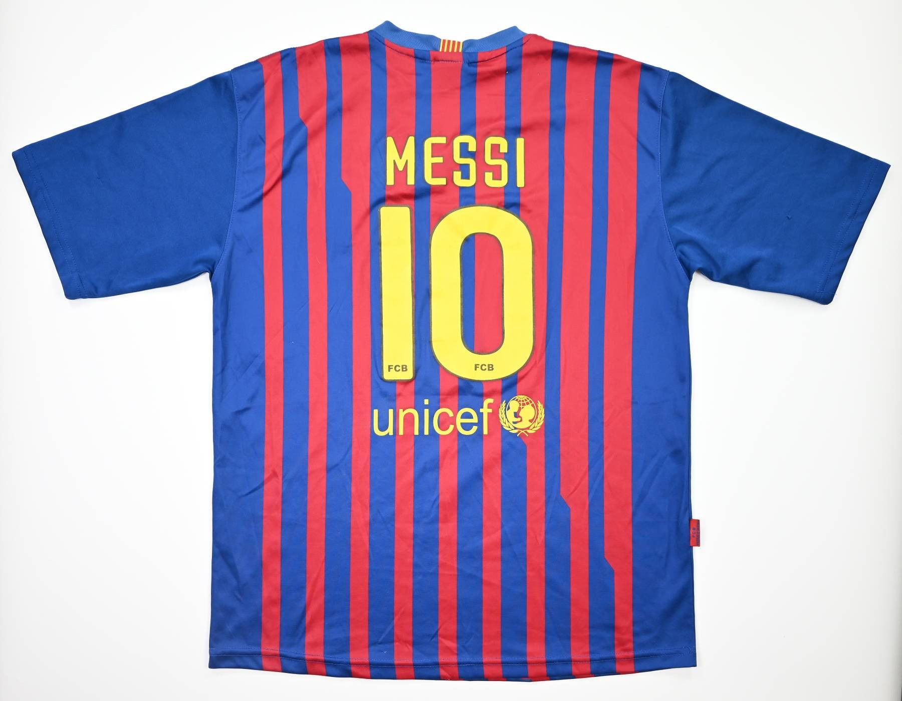 2011-12 FC BARCELONA *MESSI* SHIRT XXL Football / Soccer \ European ...