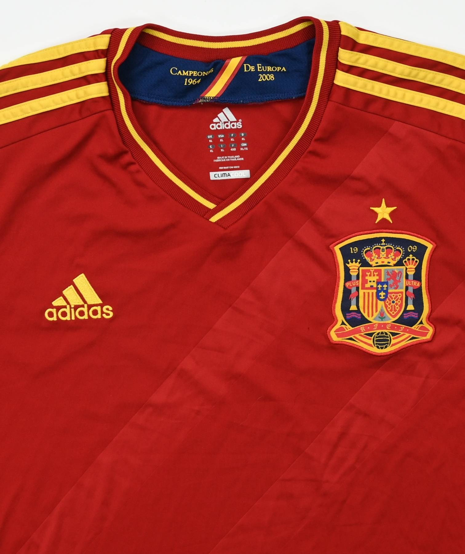 2011-12 SPAIN SHIRT XL Football / Soccer \ International Teams \ Europe ...