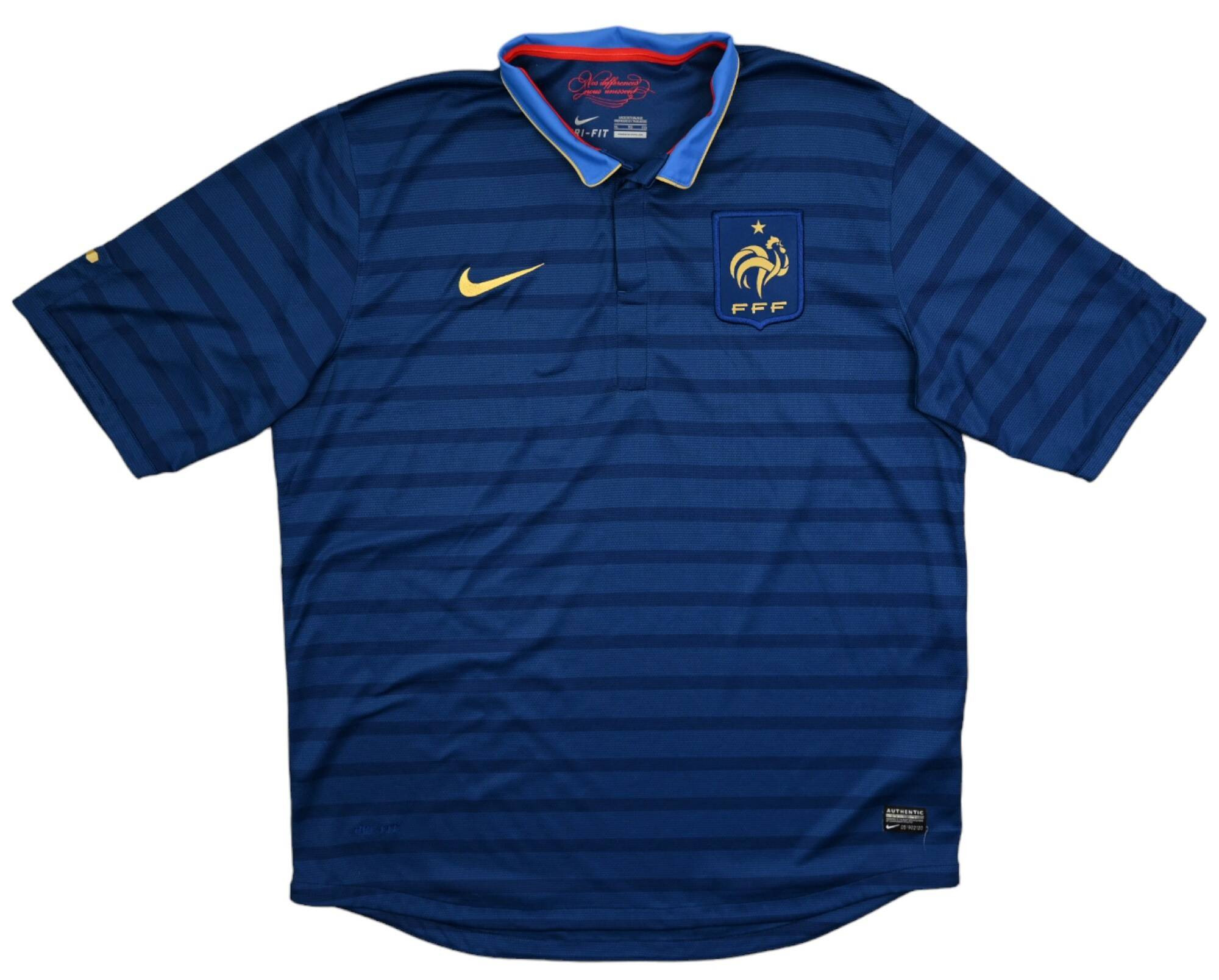 2012-13 FRANCE SHIRT XL Football / Soccer \ International Teams ...