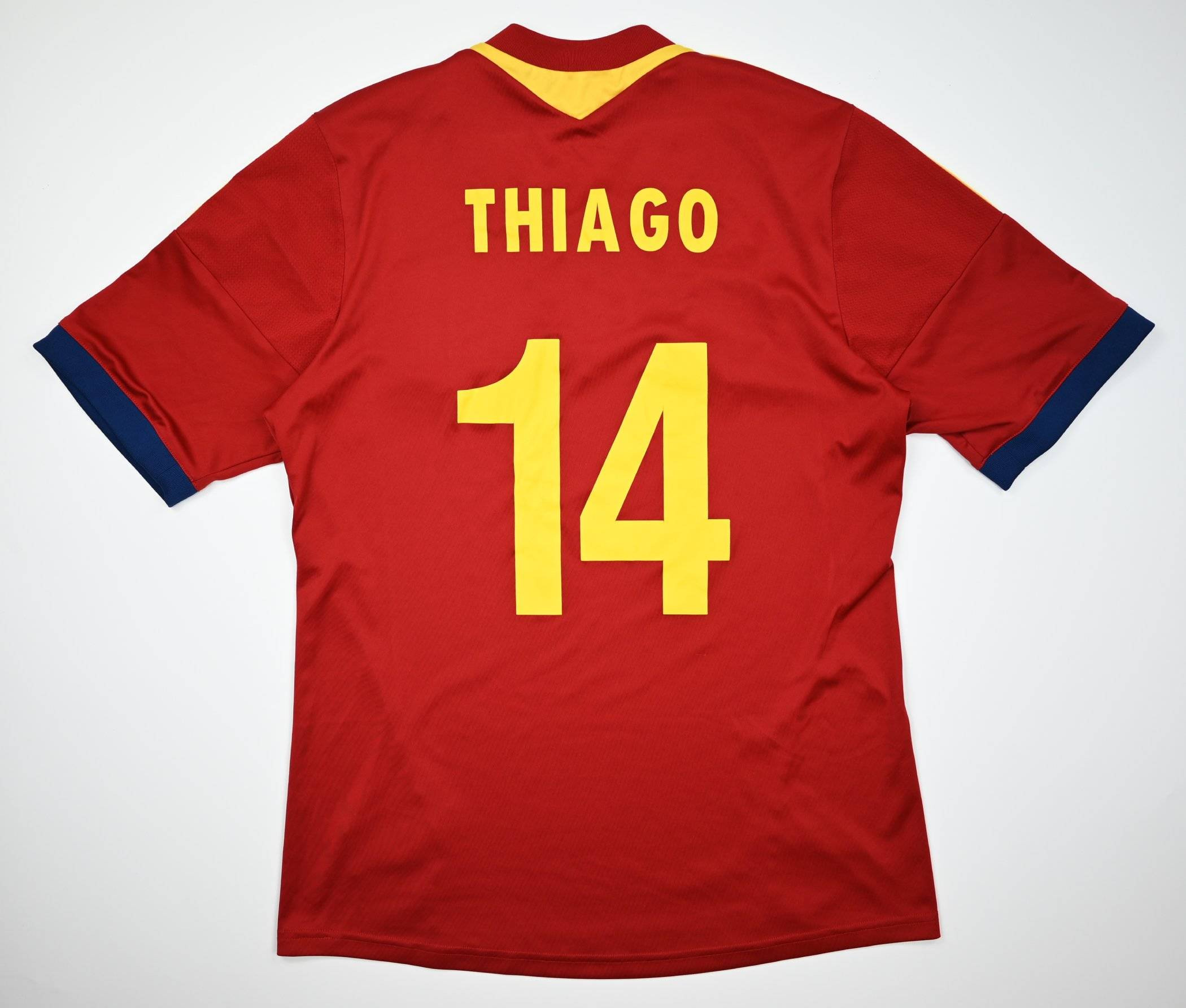 2012-13 SPAIN *THIAGO* SHIRT M Football / Soccer \ International Teams ...