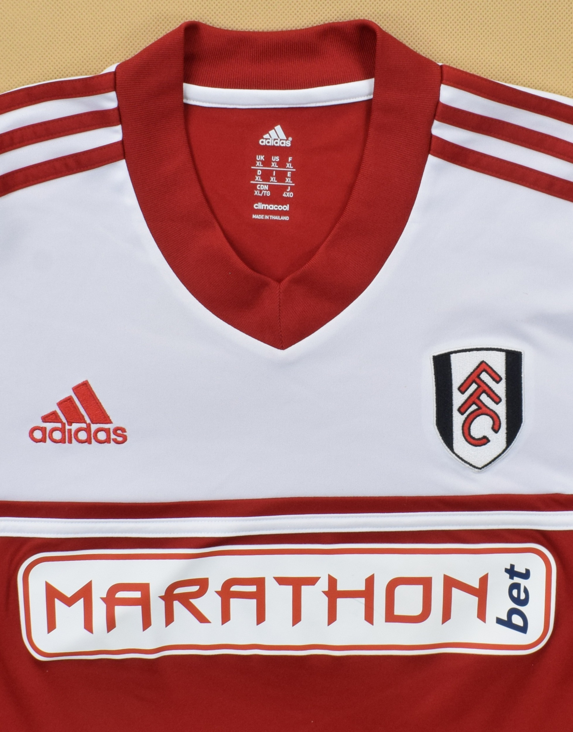 2013-15 FULHAM SHIRT XL Football / Soccer \ Premier League \ Fulham ...