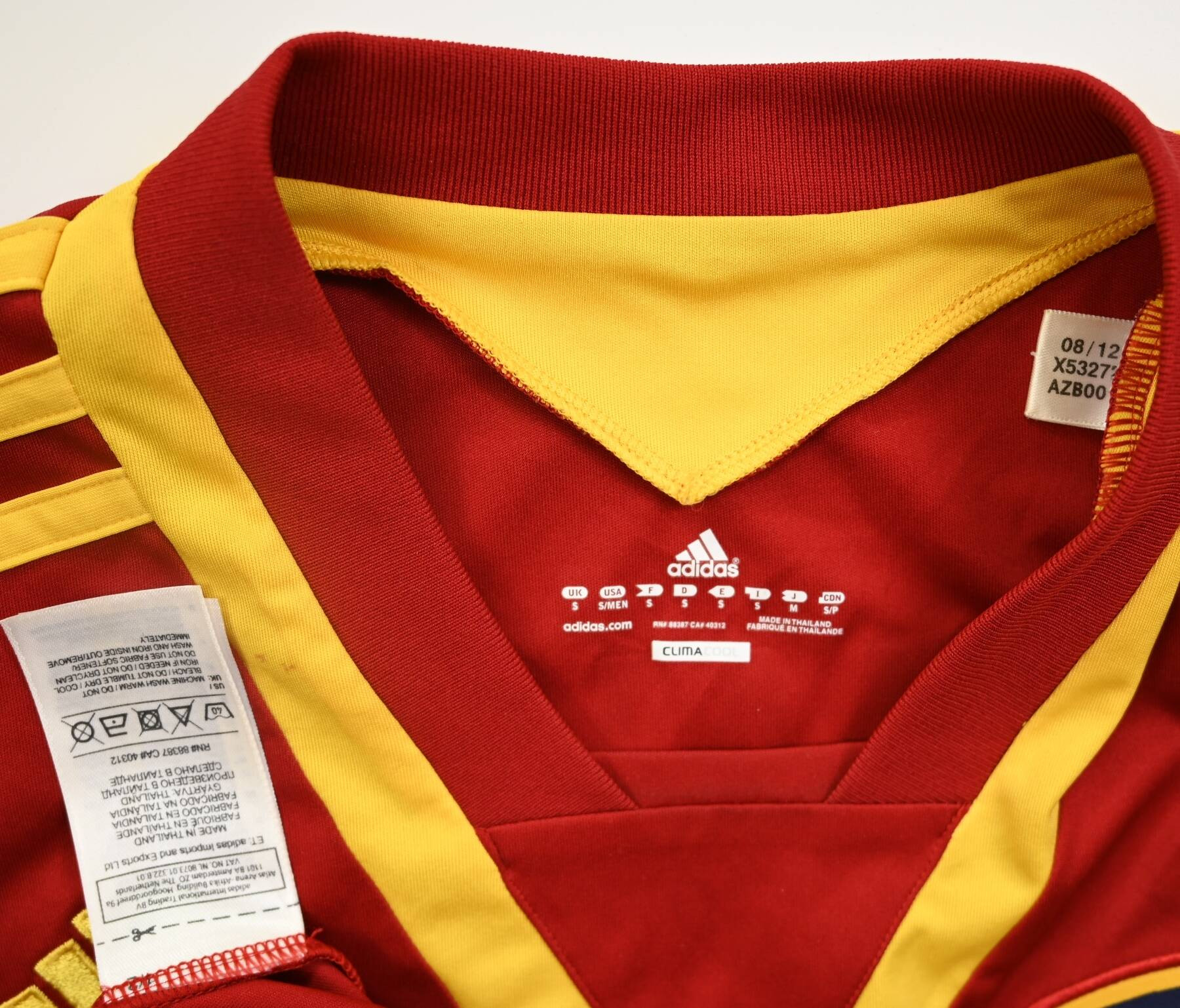 2013 SPAIN *XAVI* SHIRT S Football / Soccer \ International Teams ...