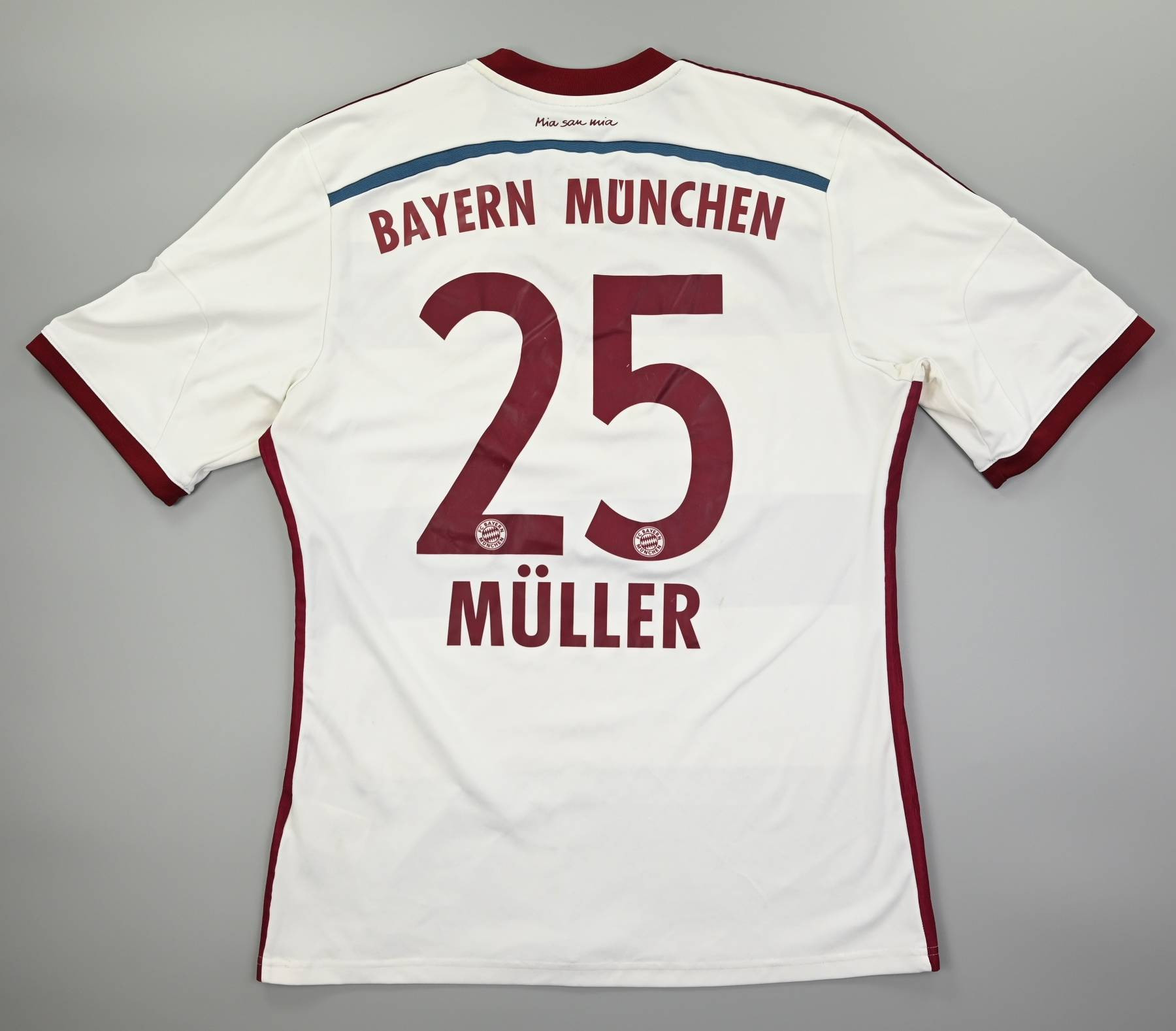 2014-15 BAYERN MUNCHEN *MULLER* SHIRT M Football / Soccer \ German ...