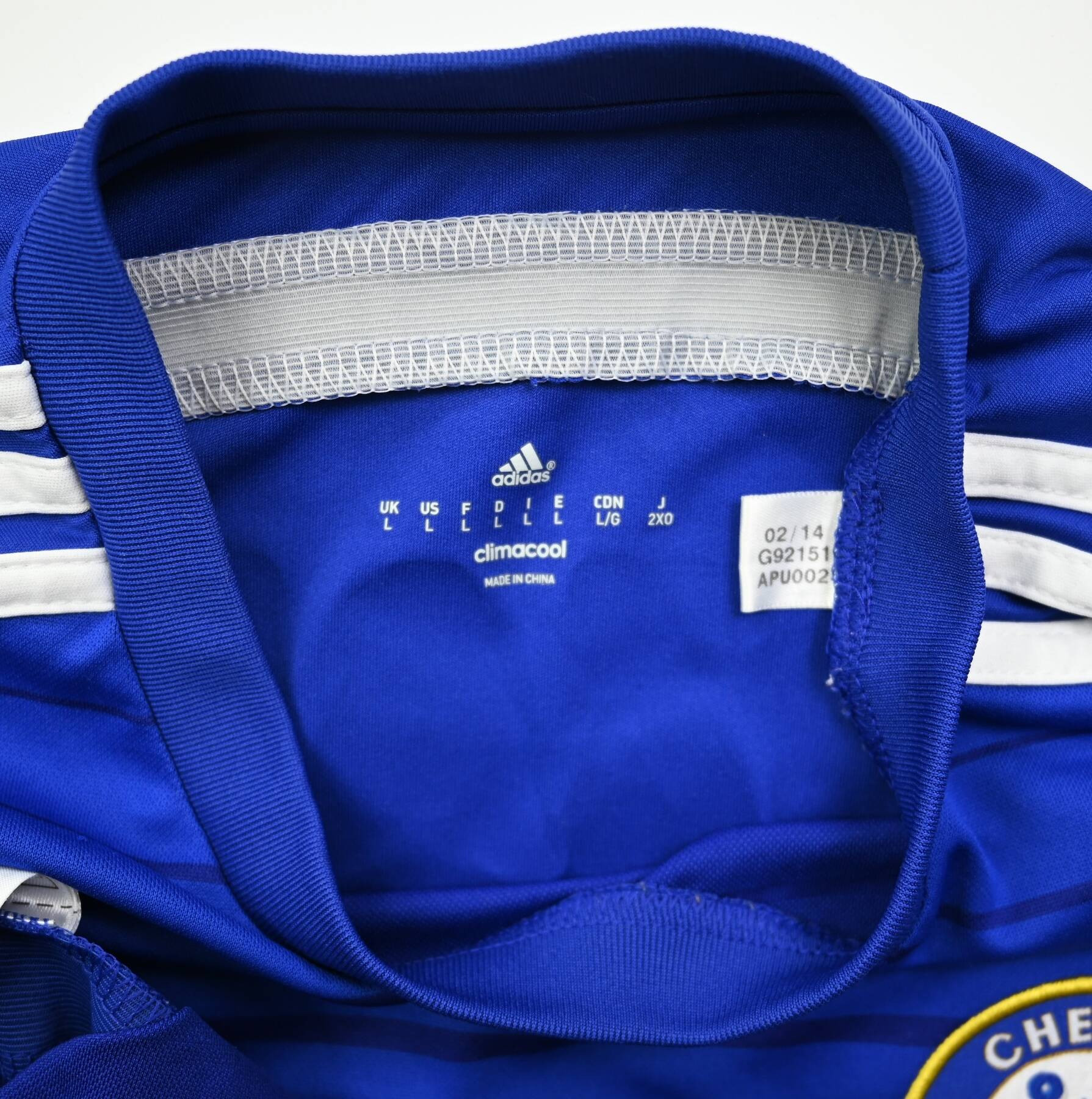 2014-15 CHELSEA LONDON *HAZARD* SHIRT L Football / Soccer \ Premier ...