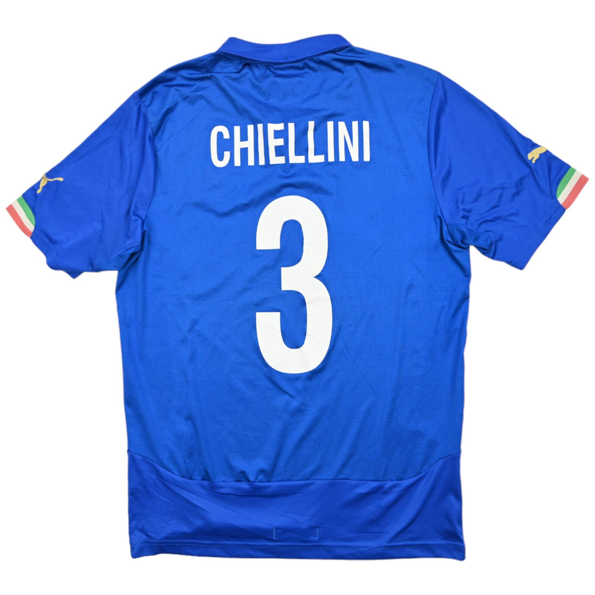 2014-15 ITALY *CHIELLINI* SHIRT L Football / Soccer \ International ...