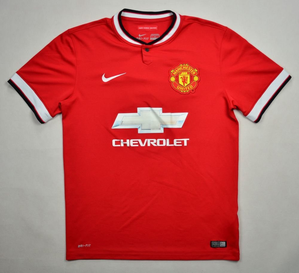 2014-15 MANCHASTER UNITED *MATA* SHIRT M Football / Soccer \ Premier ...