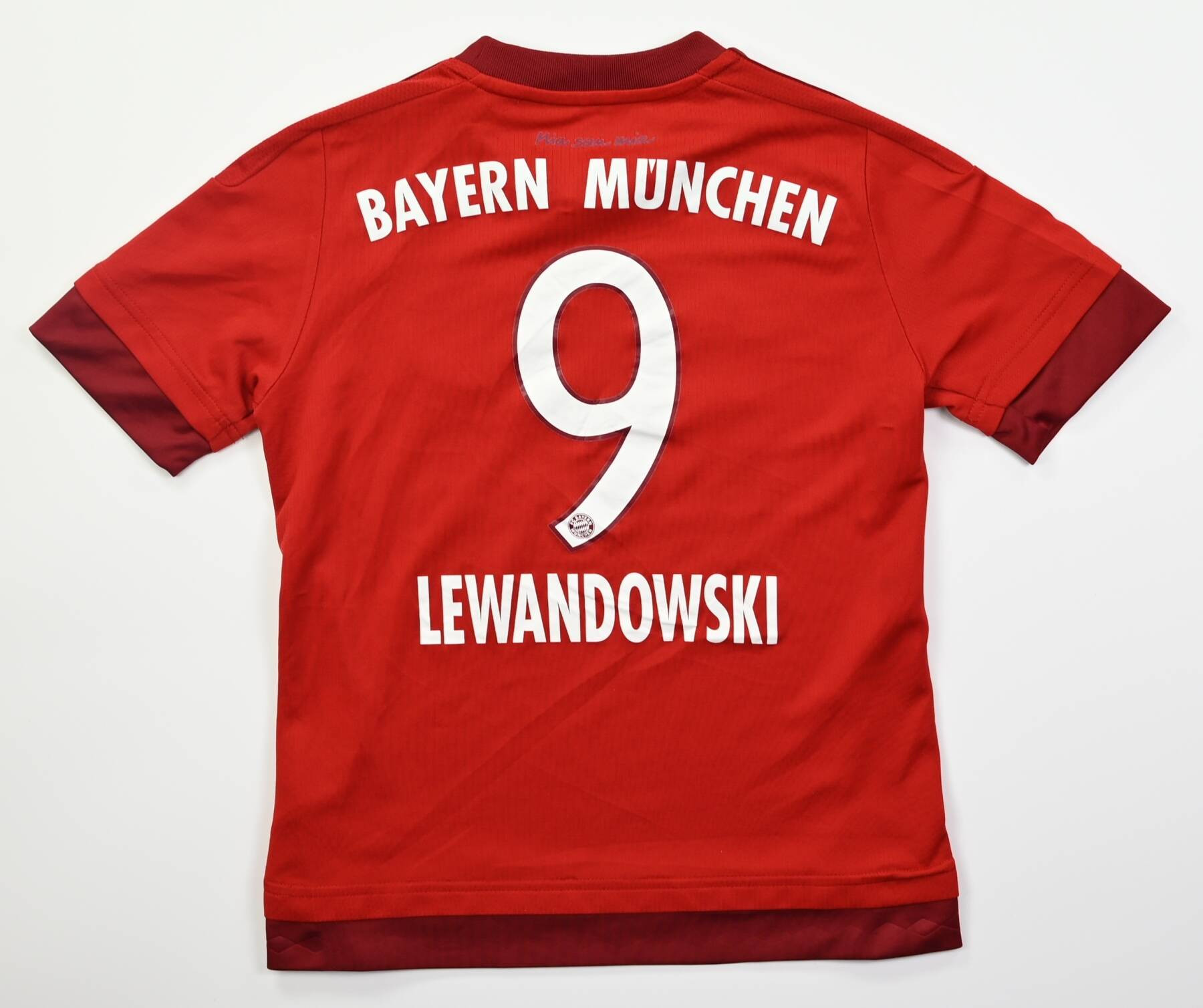 2015-16 BAYERN MUNCHEN *LEWANDOWSKI* SHIRT S. BOYS Football / Soccer ...