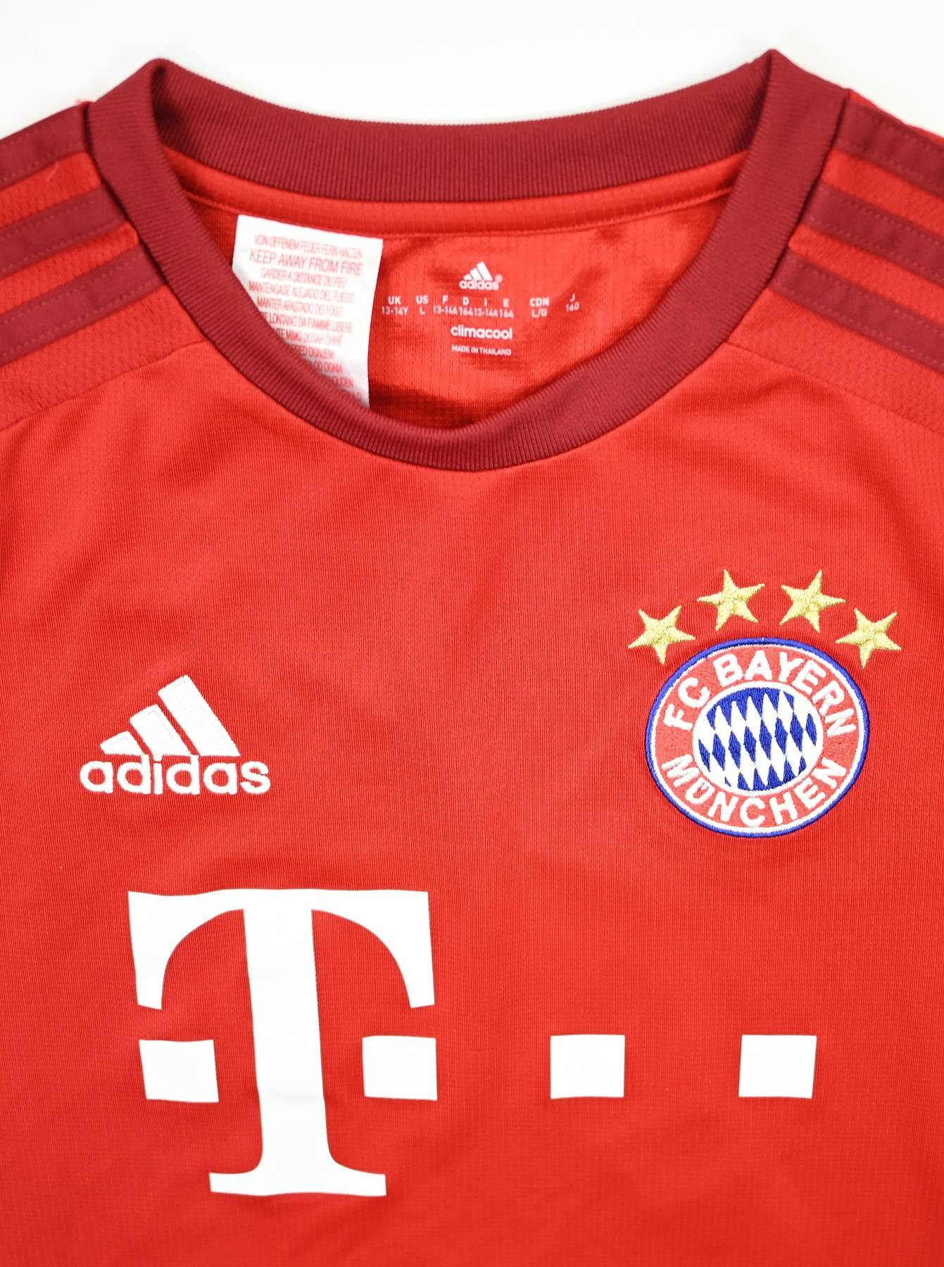 2015-16 BAYERN MUNCHEN *MULLER* SHIRT L. BOYS Football / Soccer ...