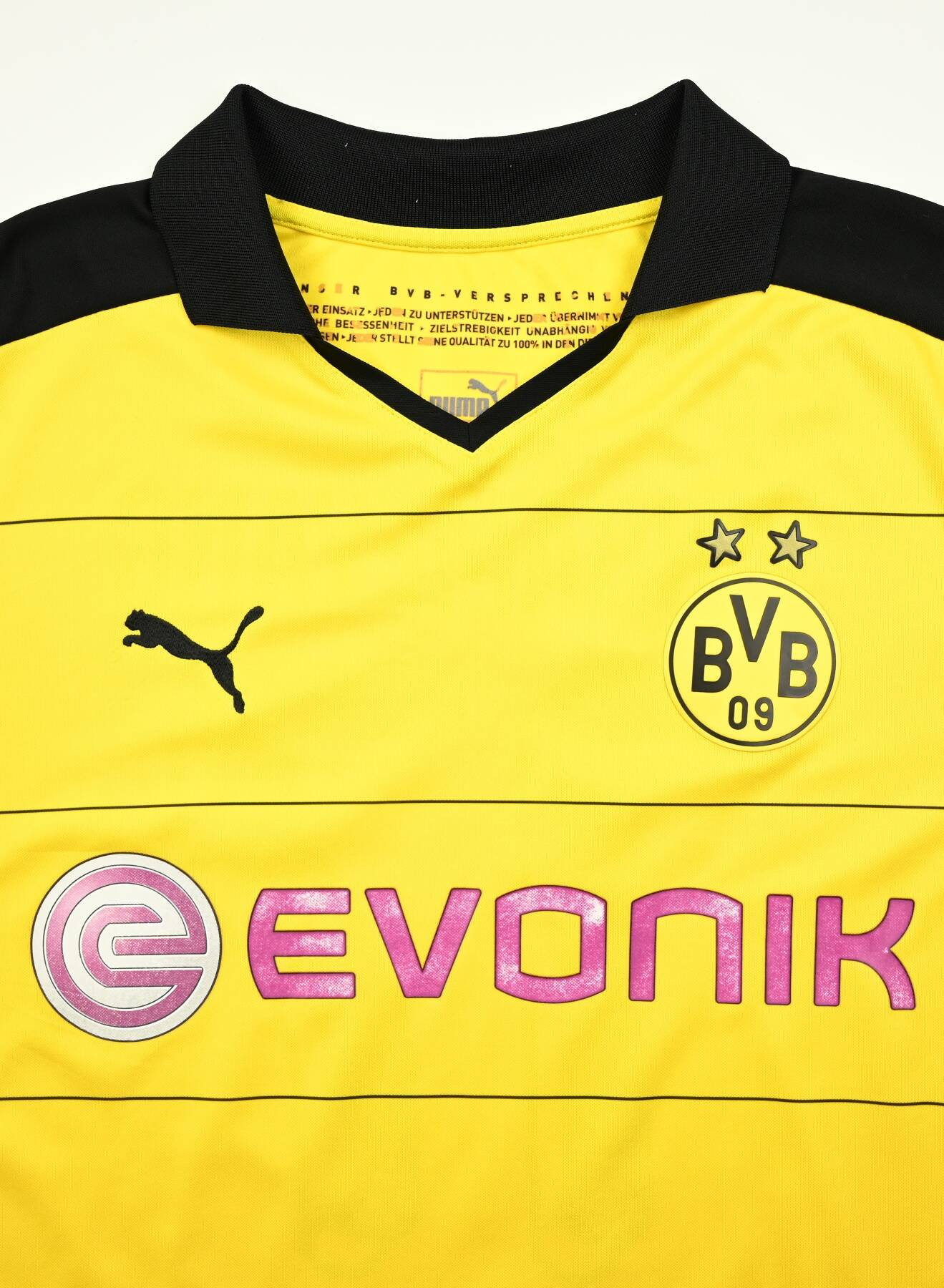 2015-16 BORUSSIA DORTMUND *AUBAMEYANG* SHIRT L | Classic-Shirts.com