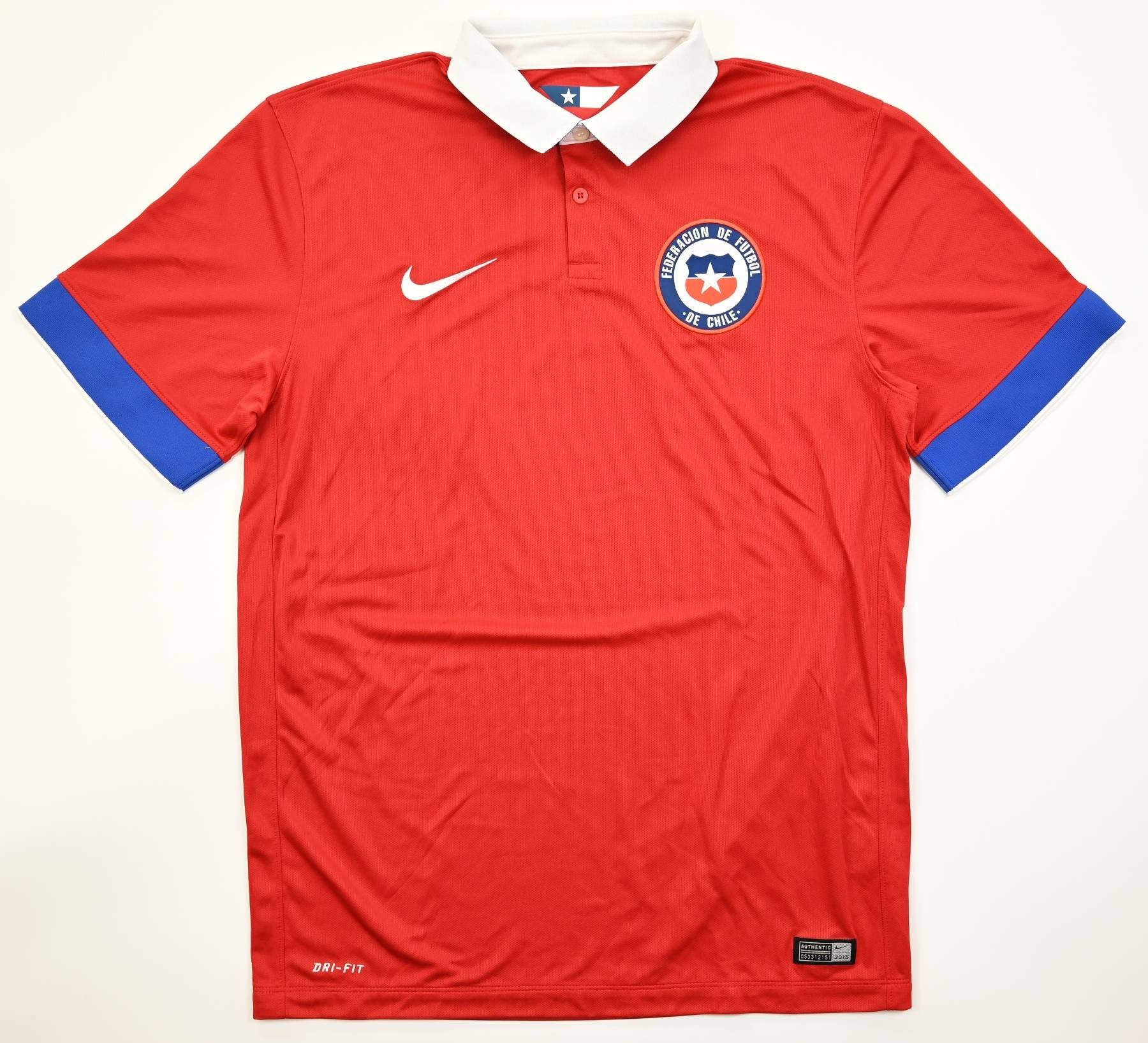 2015-16 CHILE SHIRT M Football / Soccer \ International Teams \ North ...
