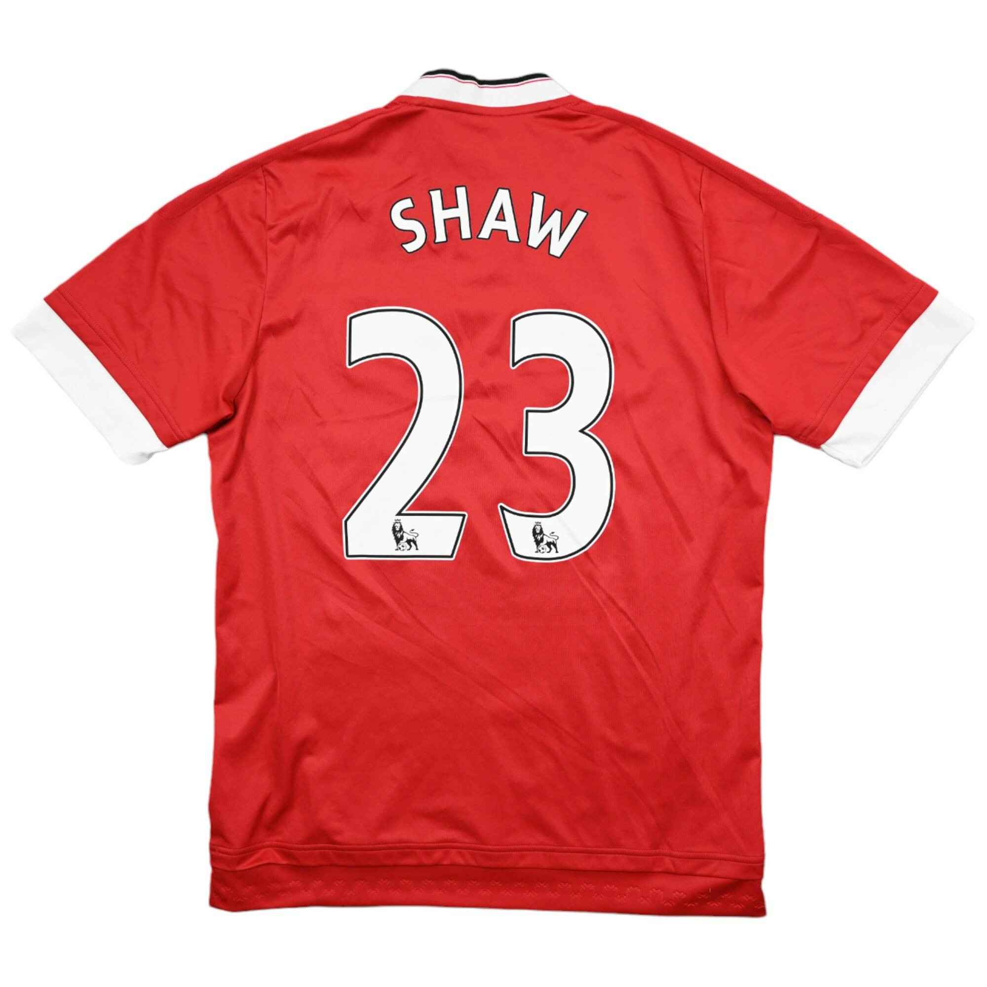 2015-16 MANCHESTER UNITED *SHAWN* SHIRT M Football / Soccer \ Premier ...
