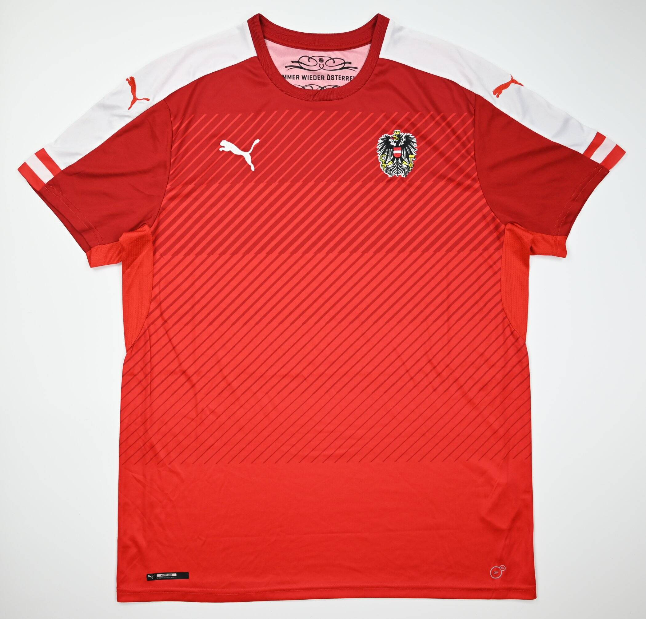 2016-17 AUSTRIA SHIRT XL Football / Soccer \ International Teams ...