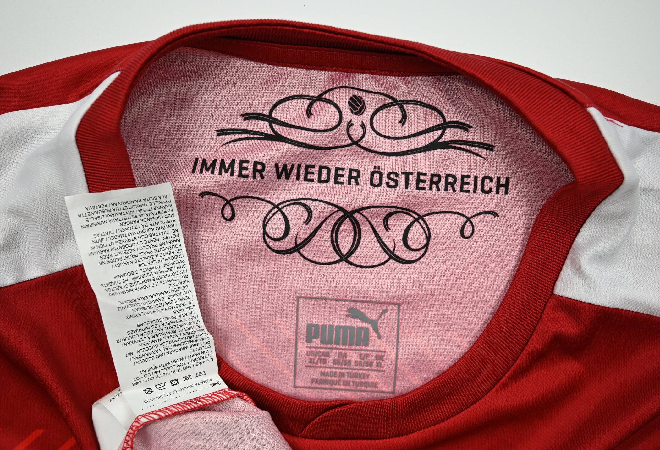 2016-17 AUSTRIA SHIRT XL Football / Soccer \ International Teams ...