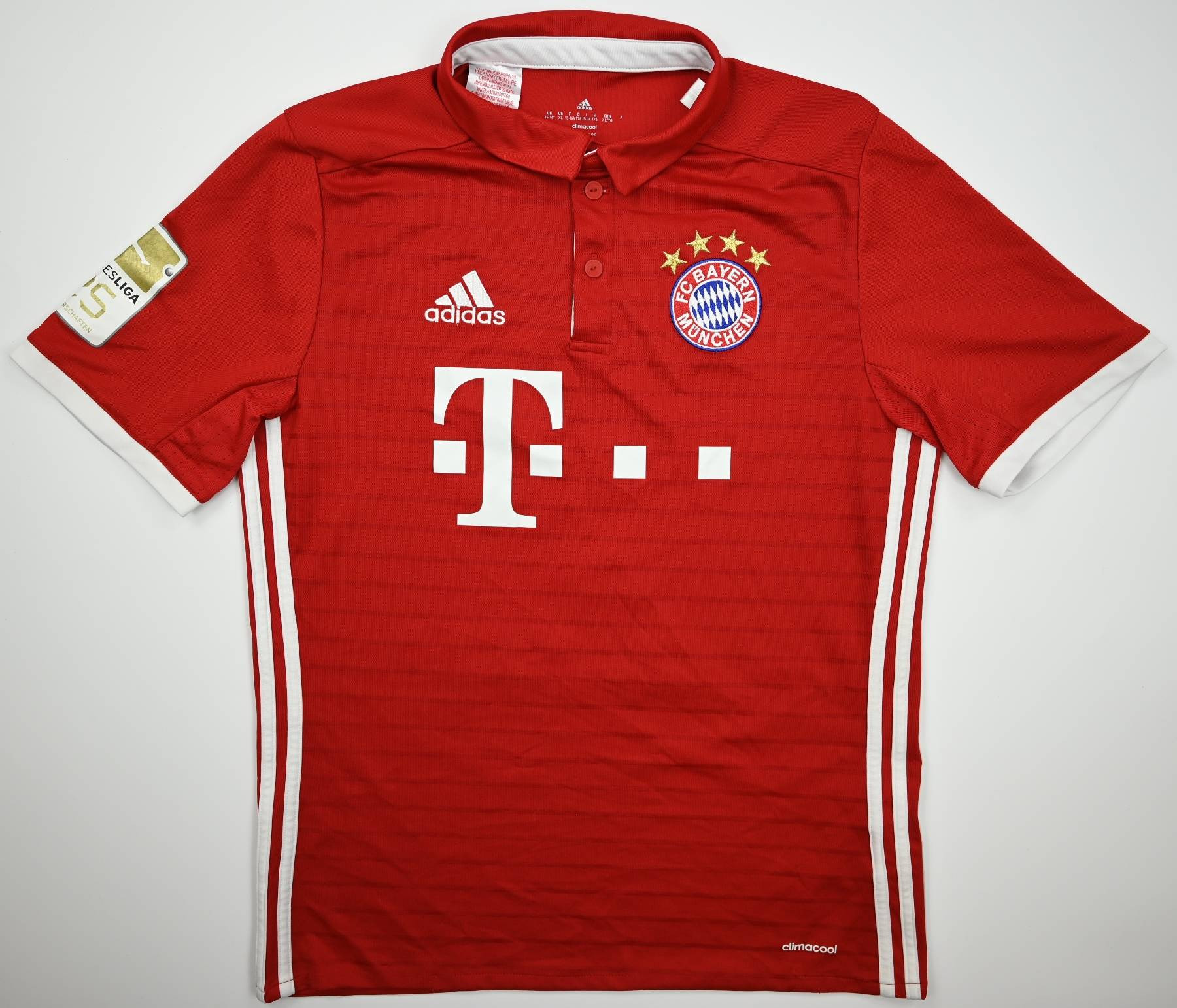 2016-17 BAYERN MUNCHEN *LEWANDOWSKI* SHIRT XL. BOYS Football / Soccer ...