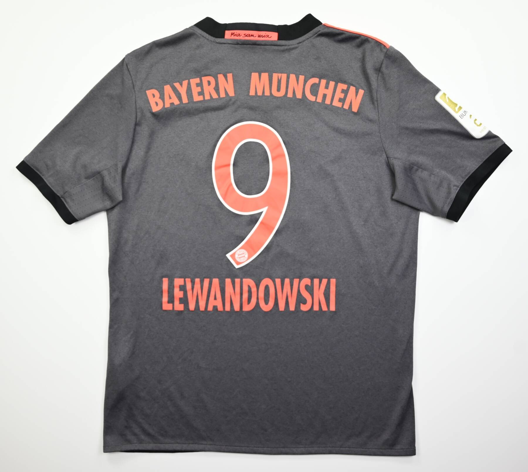 2016-17 BAYERN MUNCHEN *LEWANDOWSKI* SHIRT XL. BOYS Football / Soccer ...