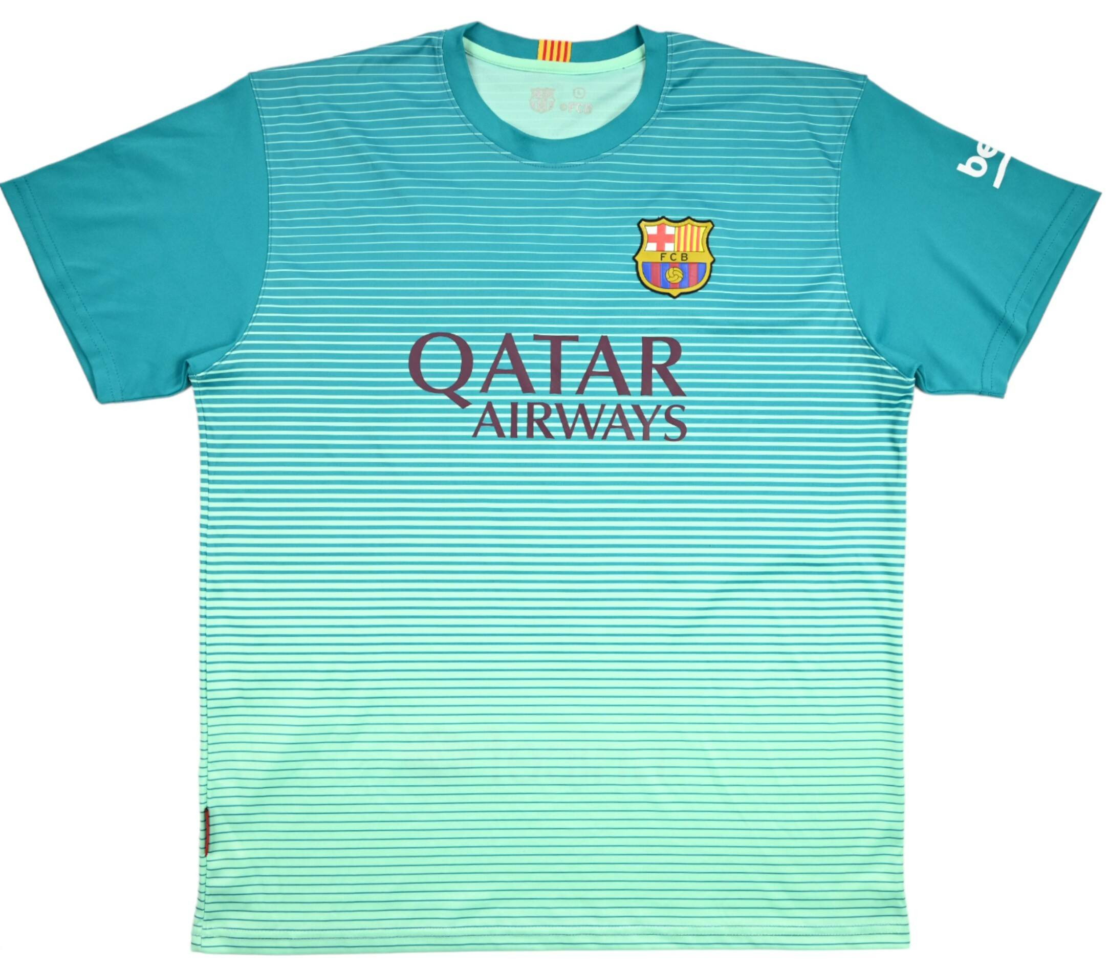 2016-17 FC BARCELONA *SUAREZ* SHIRT L Football / Soccer \ European ...