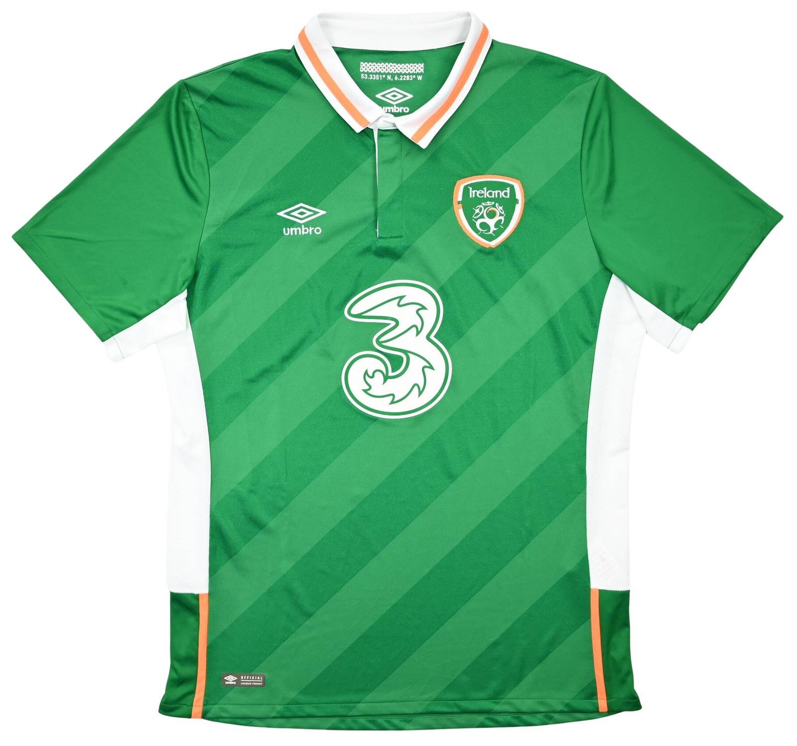 2016-17 IRELAND SHIRT L Football / Soccer \ International Teams ...
