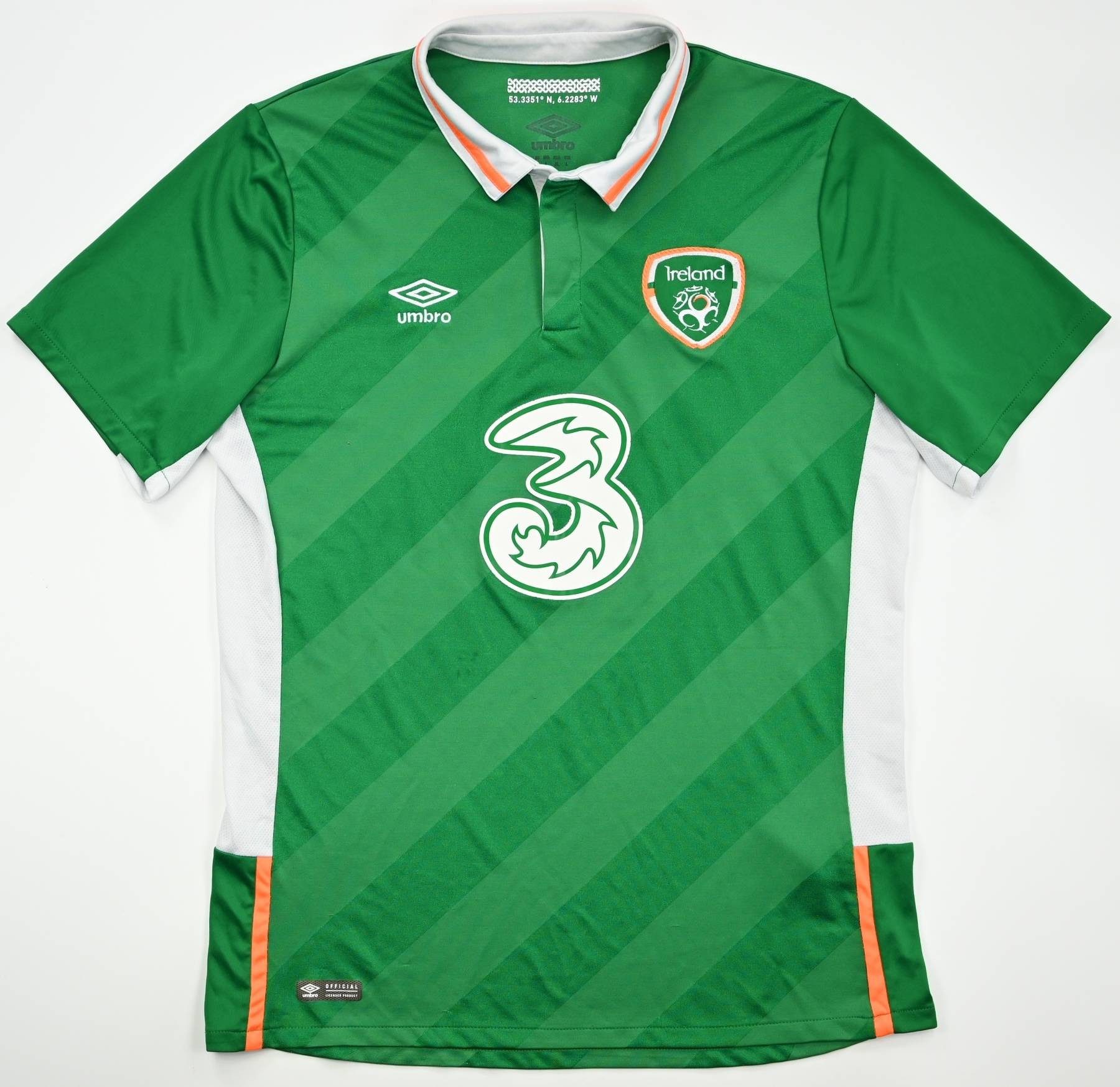 2016-17 IRELAND SHIRT L Football / Soccer \ International Teams ...