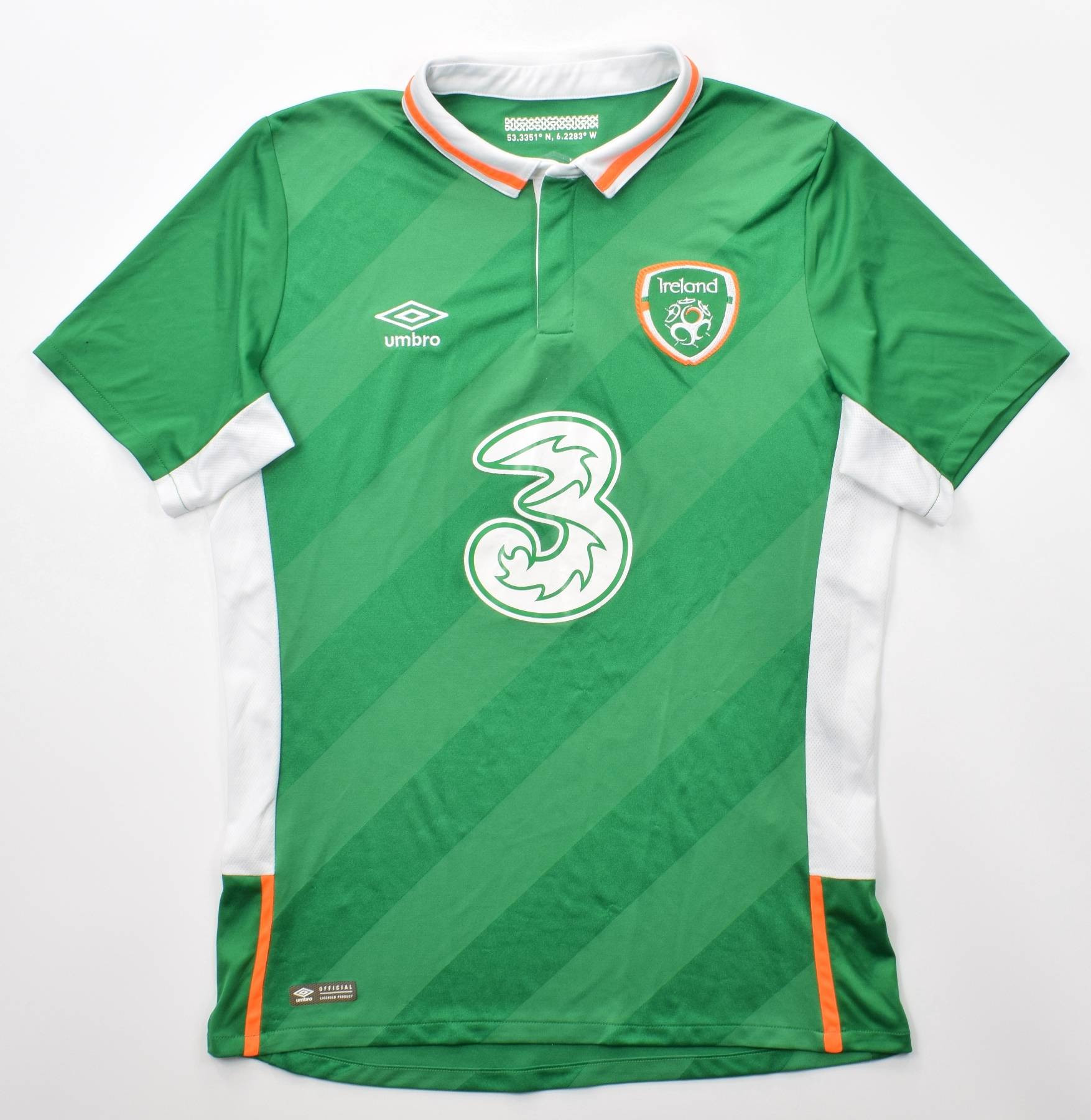 2016-17 IRELAND SHIRT M Football / Soccer \ International Teams ...
