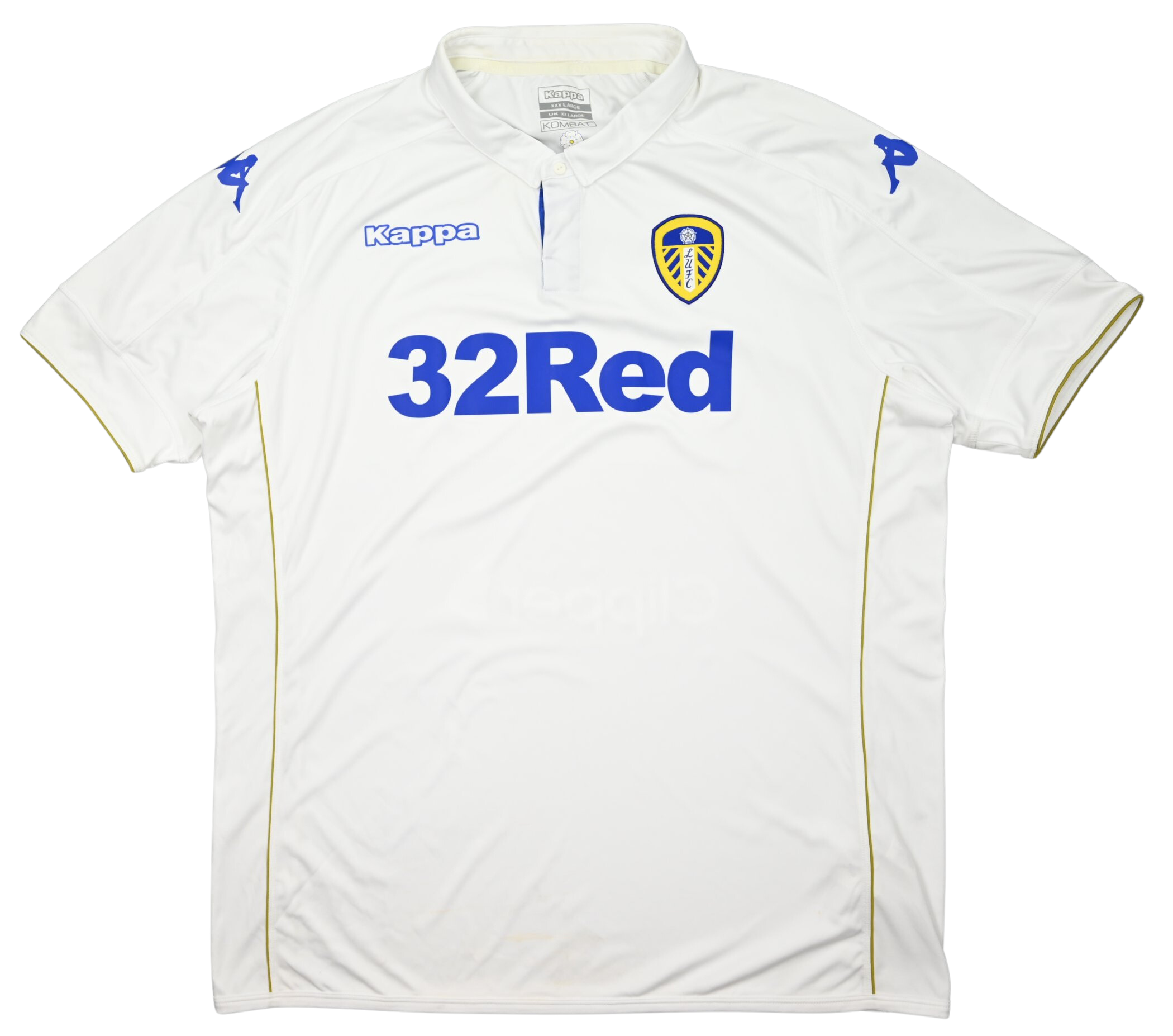 2016-17 LEEDS UNITED SHIRT 3XL Football / Soccer \ Championship \ Leeds ...
