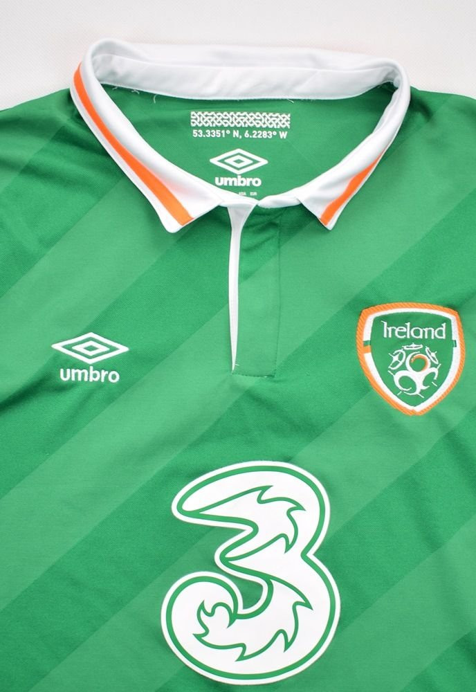 2016-18 IRELAND SHIRT XL Football / Soccer \ International Teams ...
