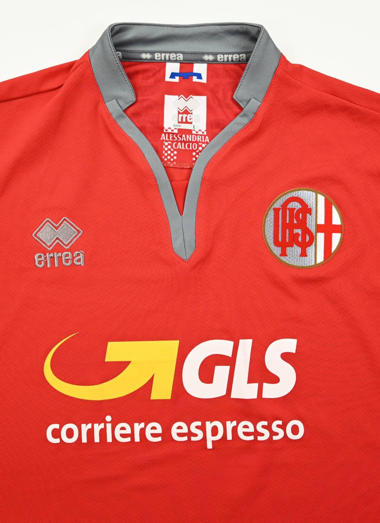 2017-18 ALESSANDRIA CALCIO SHIRT L Football / Soccer \ European Clubs ...