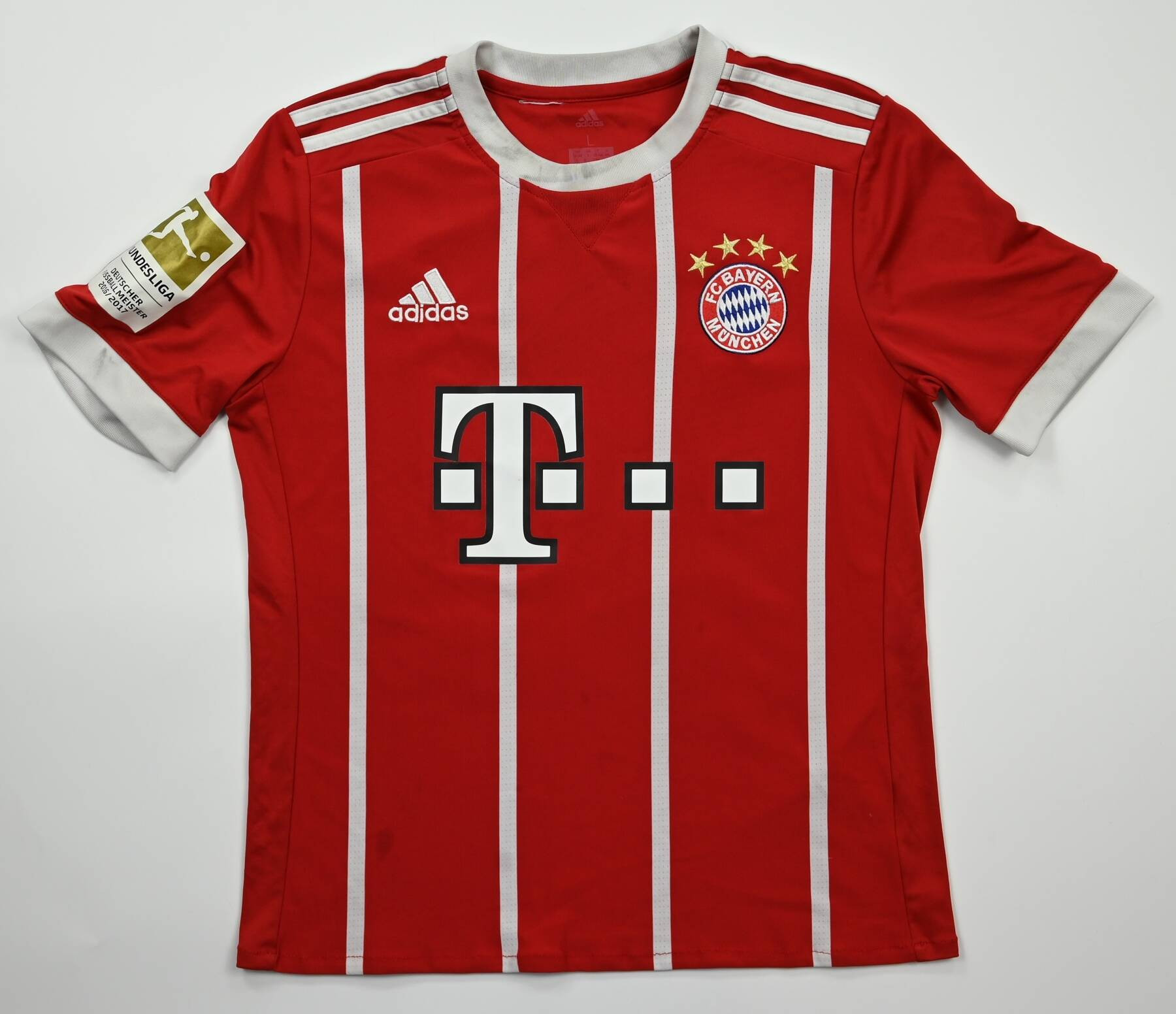 2017-18 BAYERN MUNCHEN *LEWANDOWSKI* SHIRT L. BOYS Football / Soccer ...