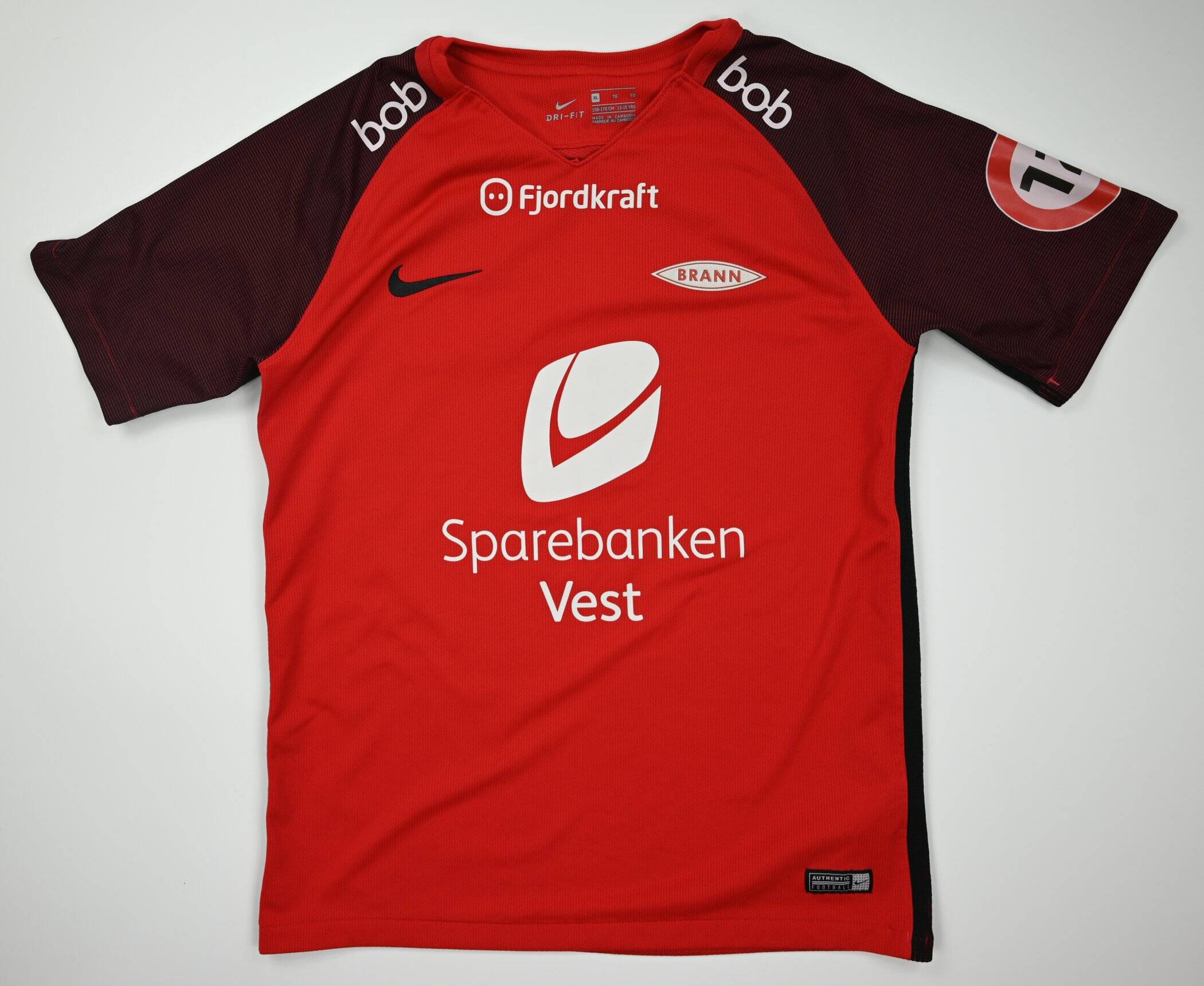 2017-18 BRANN SHIRT XL. BOYS Football / Soccer \ European Clubs ...
