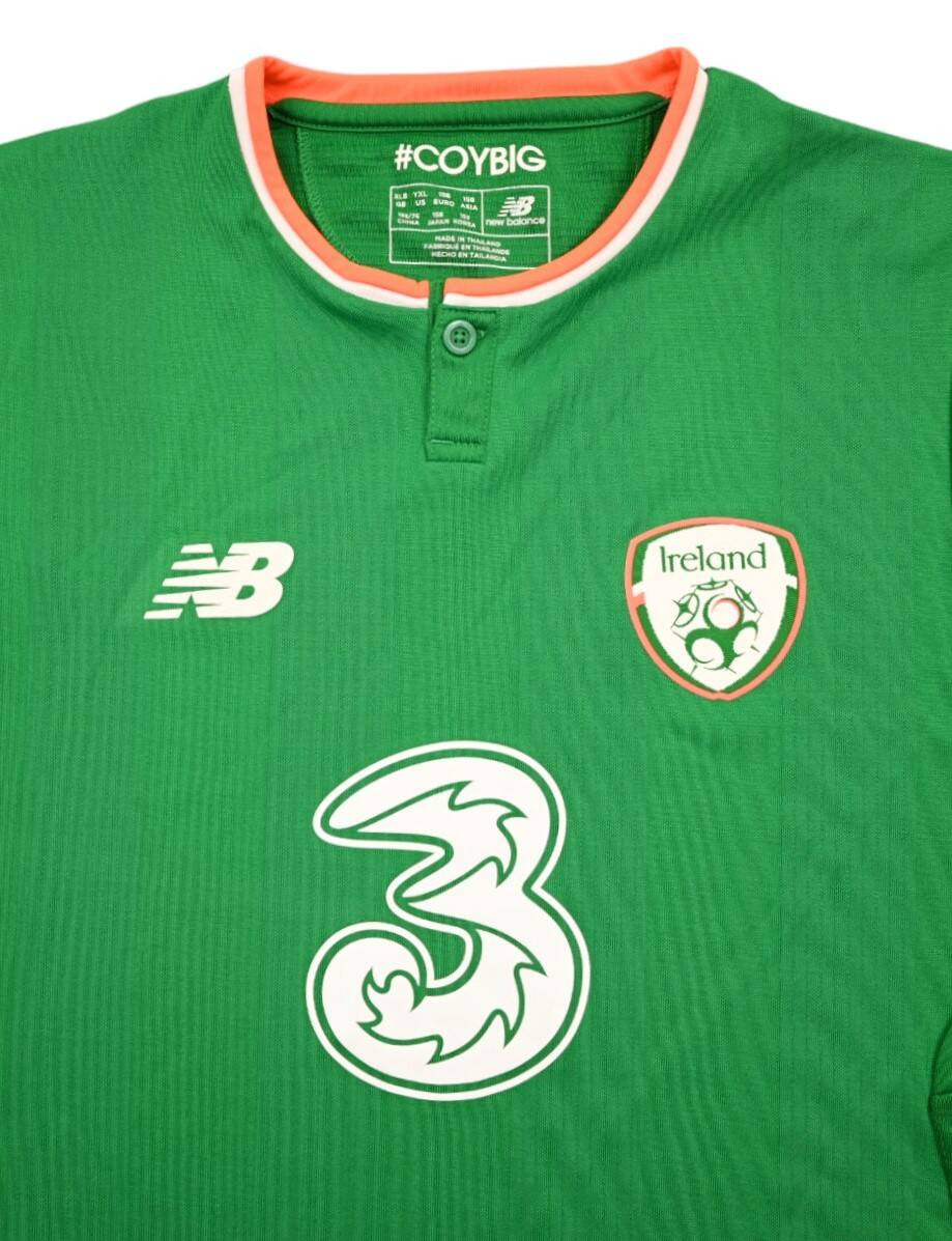 2017-18 IRELAND SHIRT XL. BOYS Football / Soccer \ International Teams ...