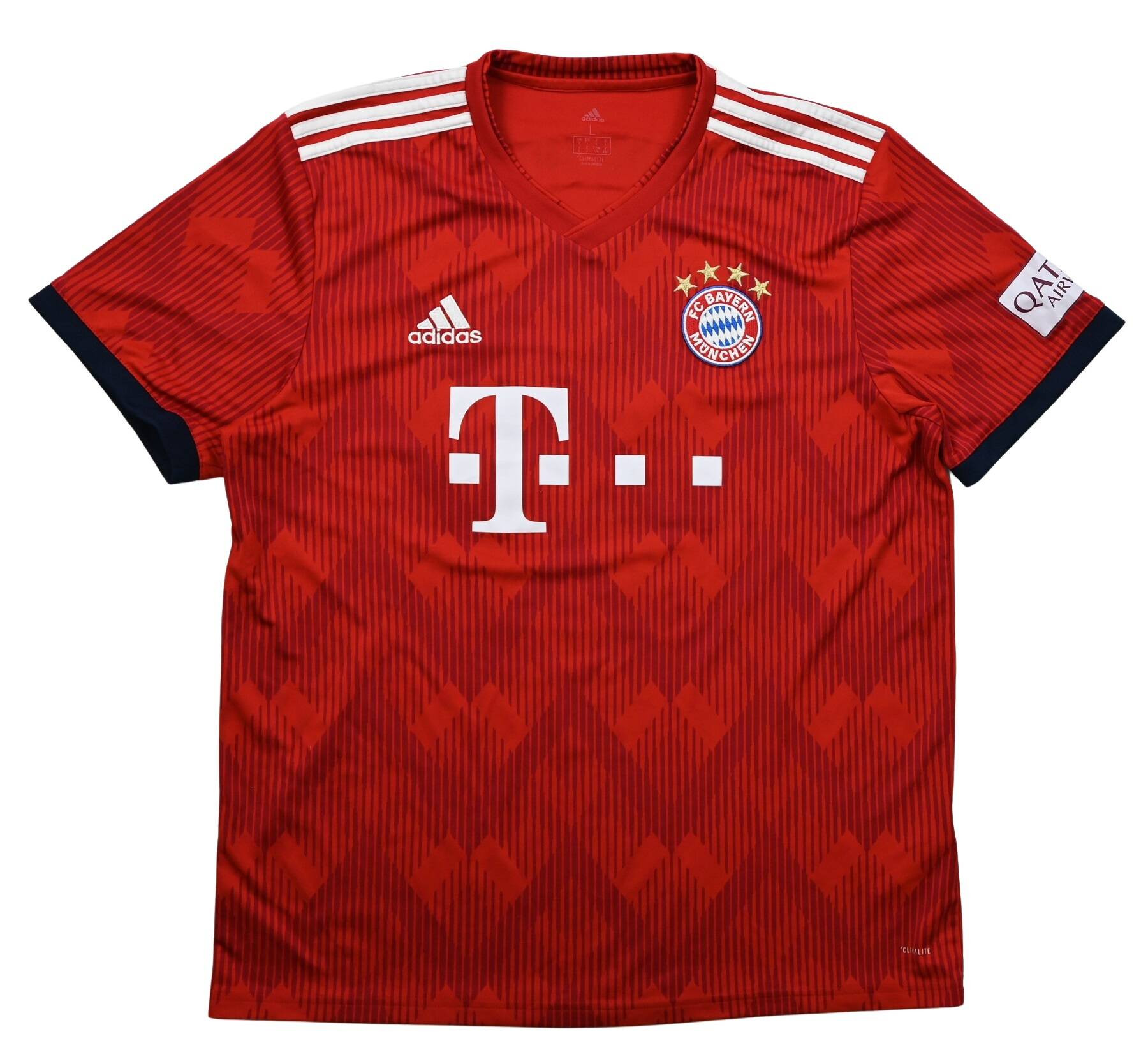 2018-19 BAYERN MUNCHEN *MULLER* SHIRT L Football / Soccer \ German ...