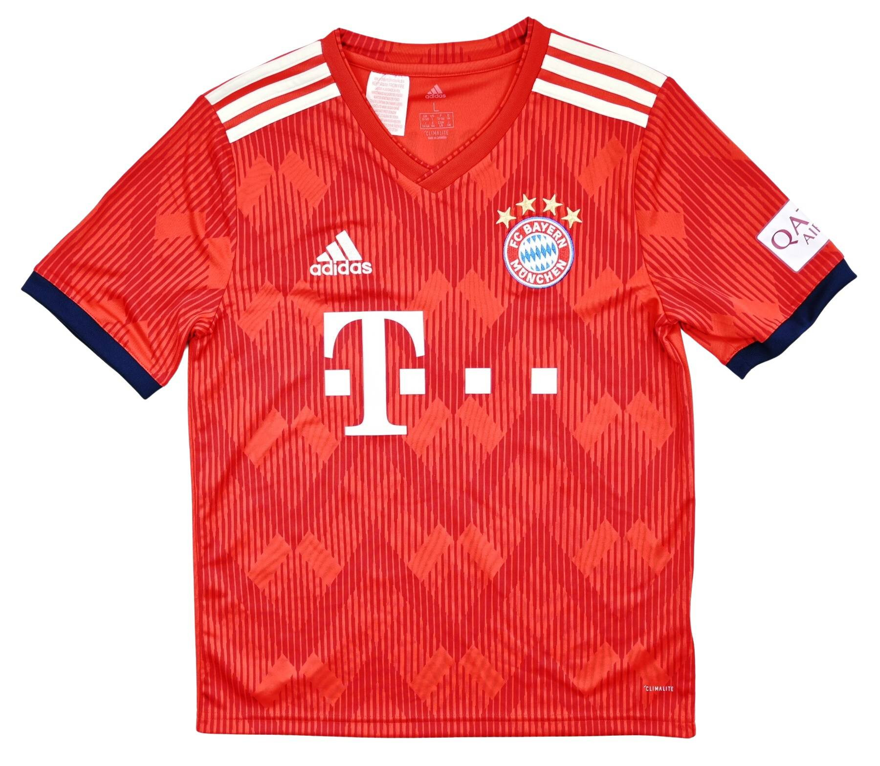2018-19 BAYERN MUNCHEN *MULLER* SHIRT L. BOYS Football / Soccer ...