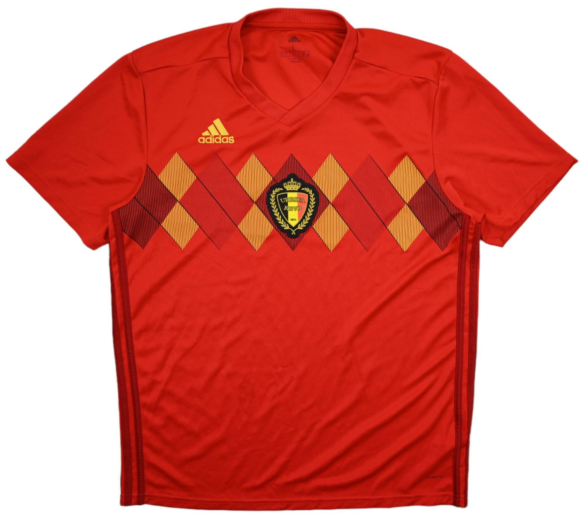 2018-19 BELGIUM SHIRT L Football / Soccer \ International Teams ...