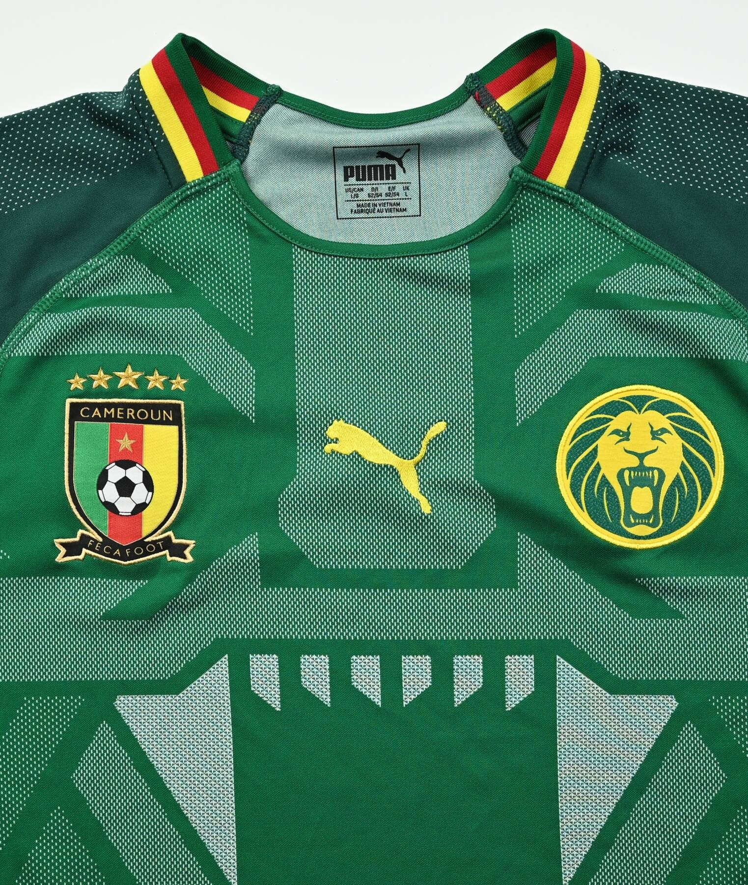 2018-19 CAMEROON SHIRT L Football / Soccer \ International Teams ...