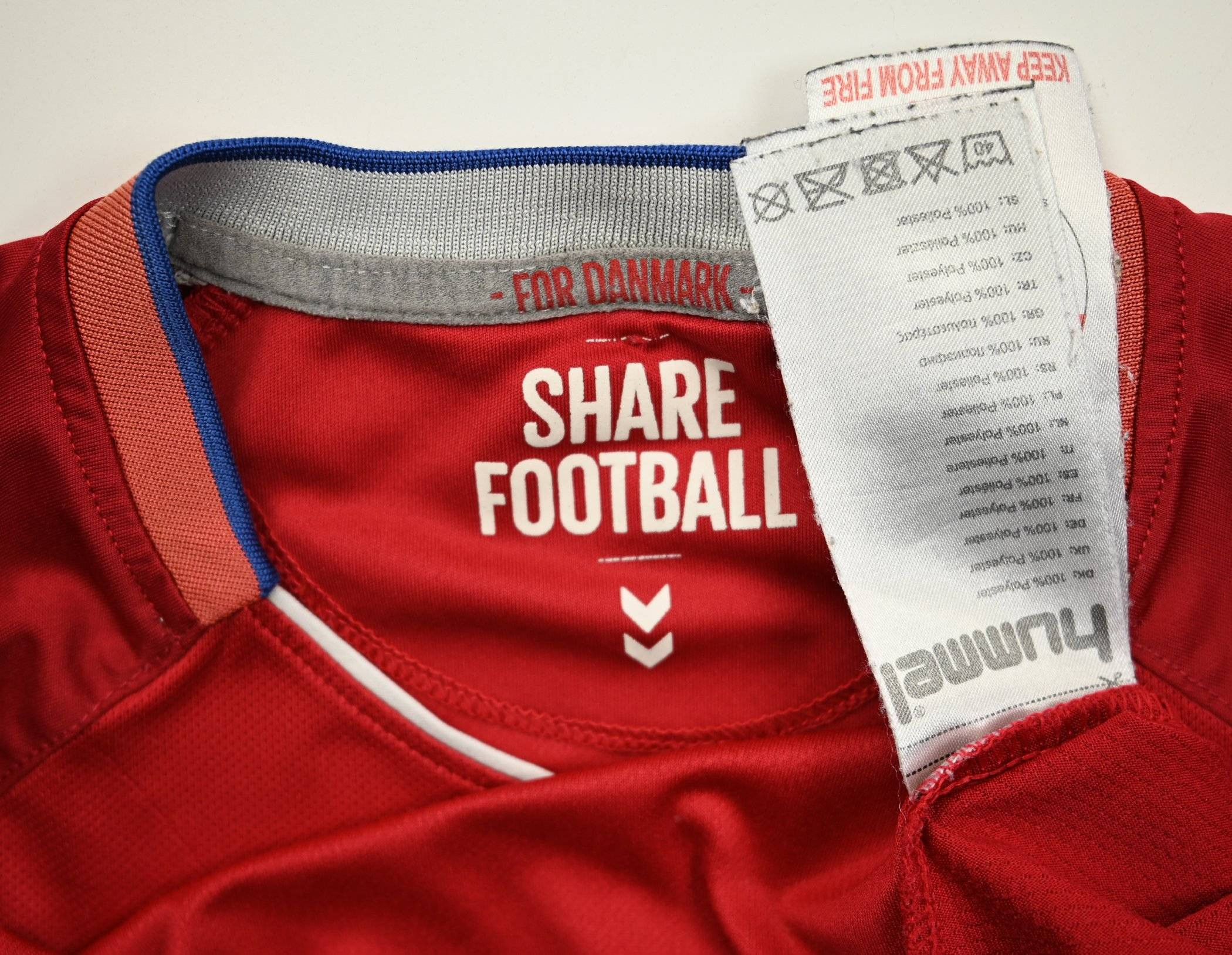 2018-19 DENMARK SHIRT S. BOYS Football / Soccer \ International Teams ...