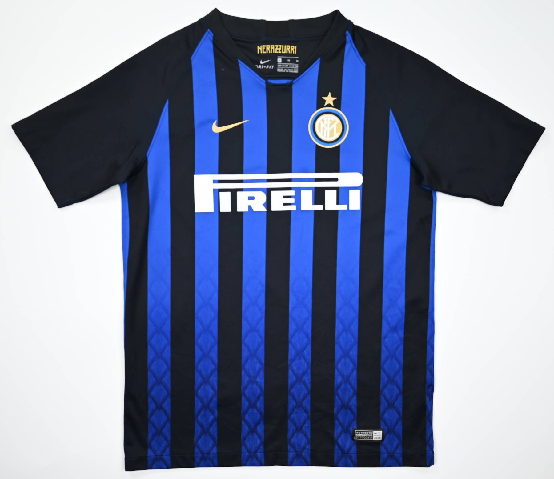 2018-19 INTER MILAN SHIRT XL. BOYS Football / Soccer \ European Clubs \ Italian Clubs \ Inter ...