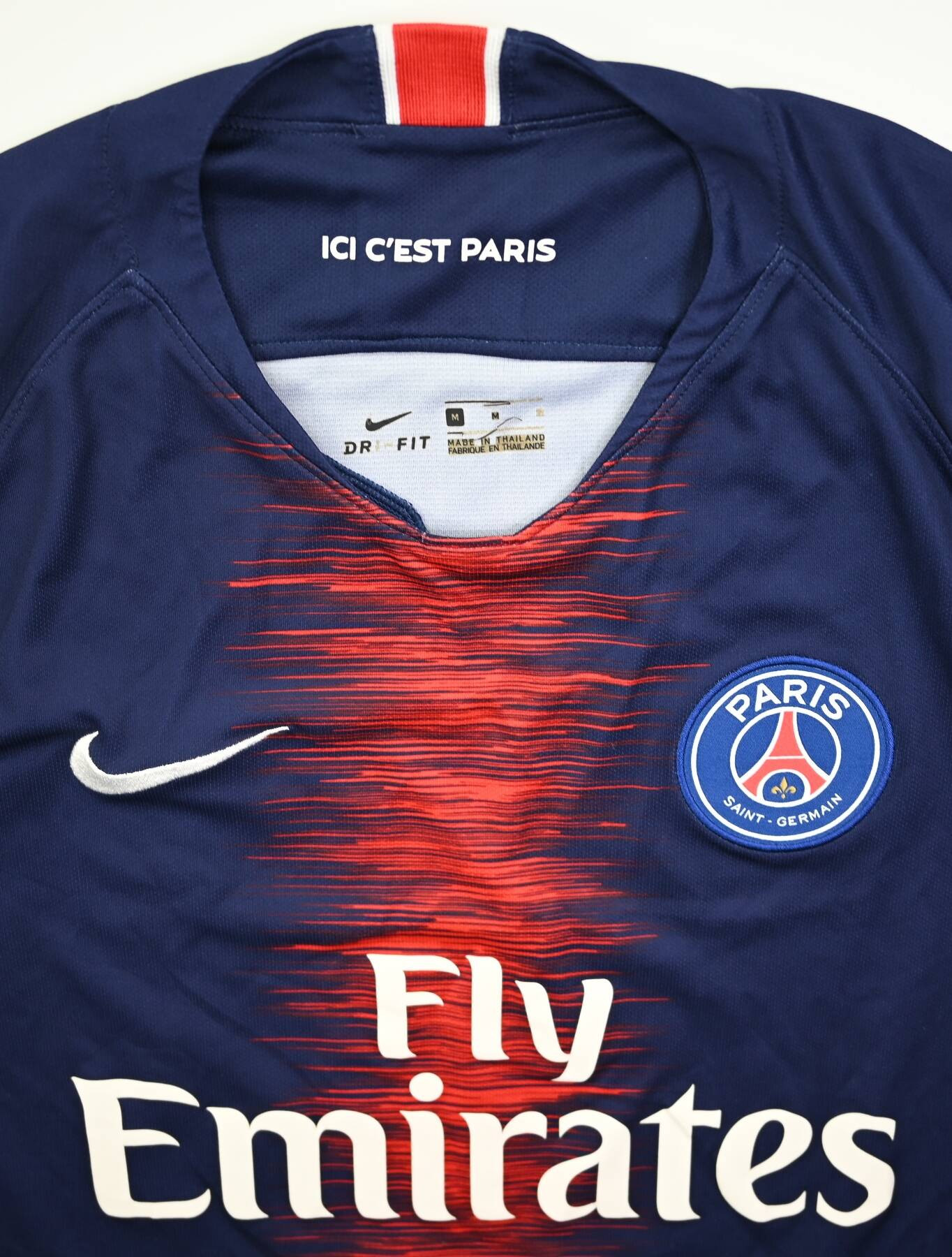 2018-19 PARIS SAINT-GERMAIN *NEYMAR* SHIRT M Football / Soccer ...