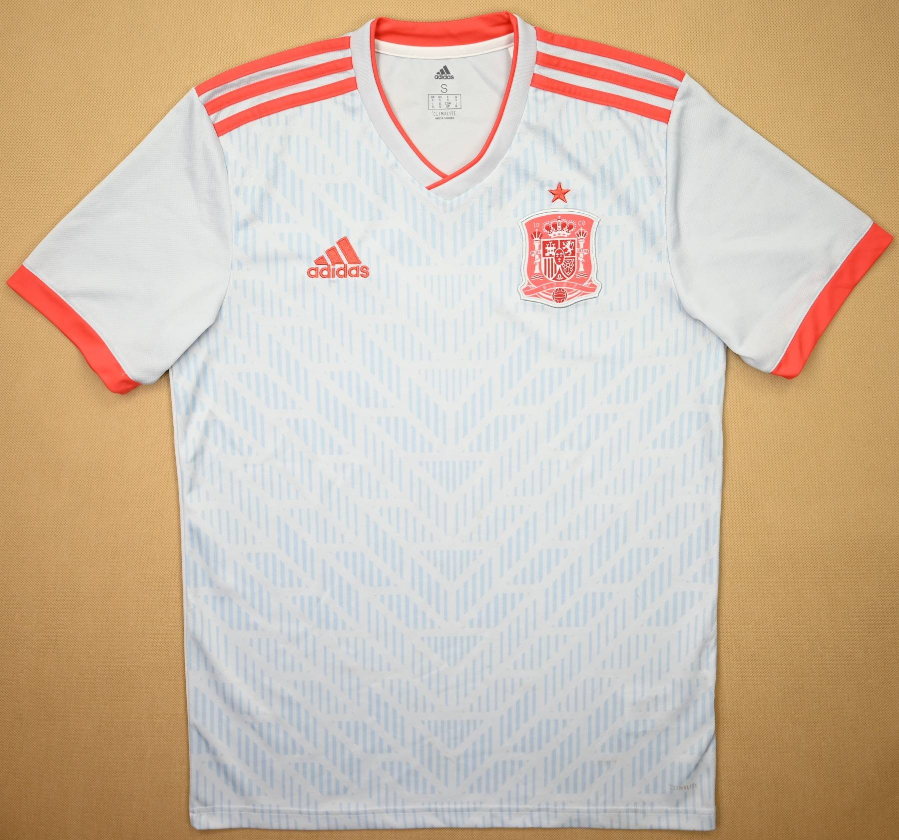 2018-19 SPAIN SHIRT S Football / Soccer \ International Teams \ Europe ...
