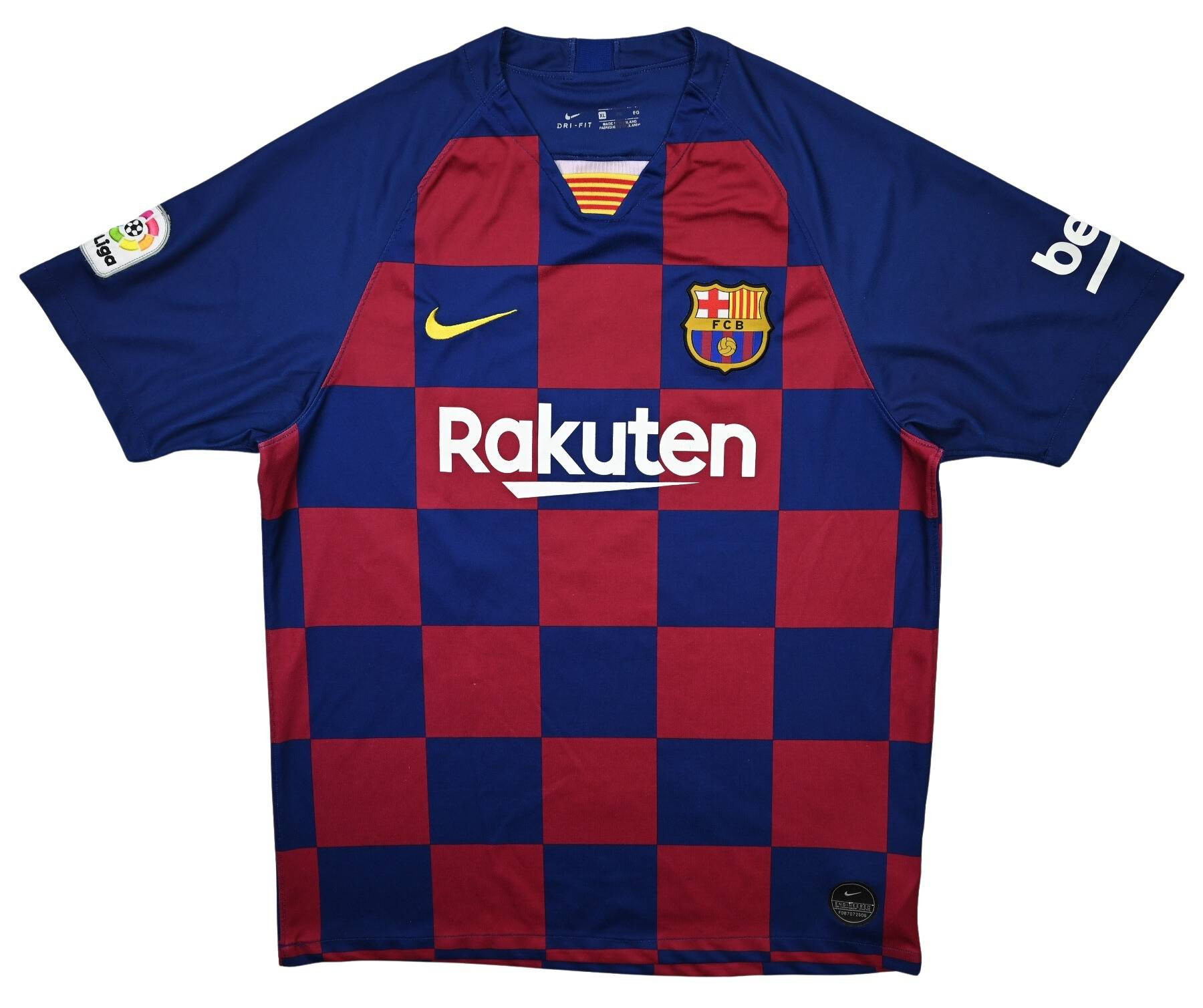 2019-20 FC BARCELONA *MESSI* SHIRT XL Football / Soccer \ European ...
