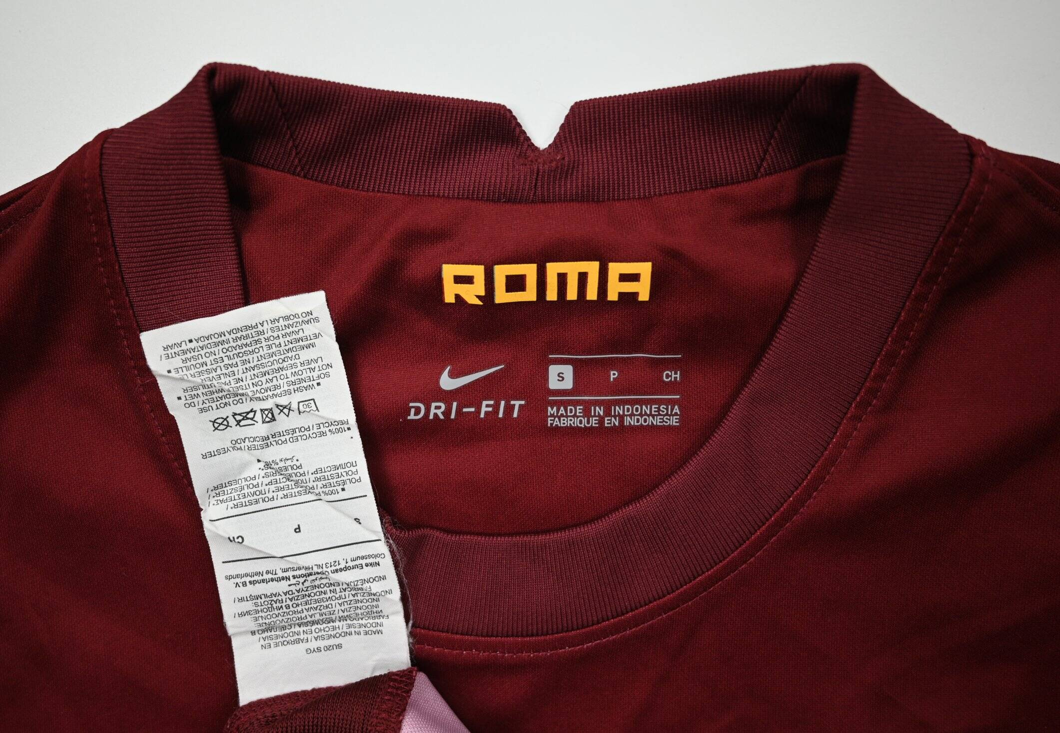 2020-21 AS ROMA *STEFANO* SHIRT S Football / Soccer \ European Clubs ...