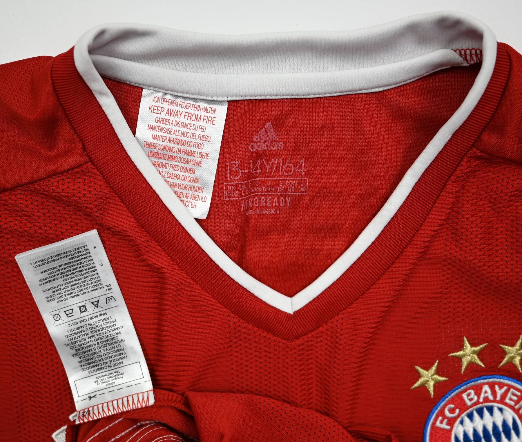2020-21 BAYERN MUNCHEN SHIRT L. BOYS Football / Soccer \ German Clubs ...