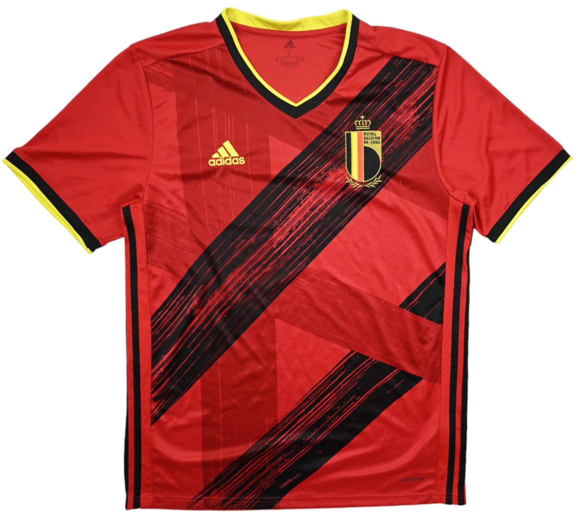 2020-21 BELGIUM SHIRT L Football / Soccer \ International Teams ...