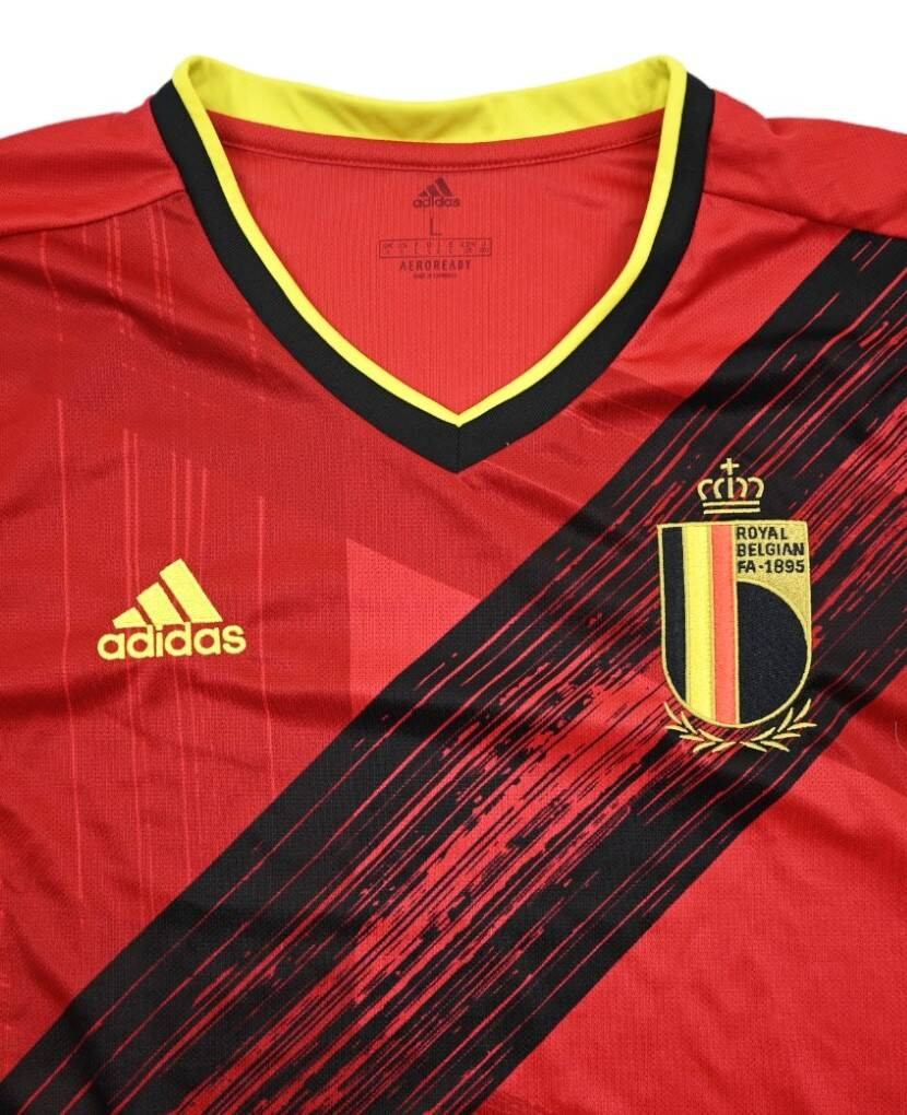 2020-21 BELGIUM SHIRT L Football / Soccer \ International Teams ...