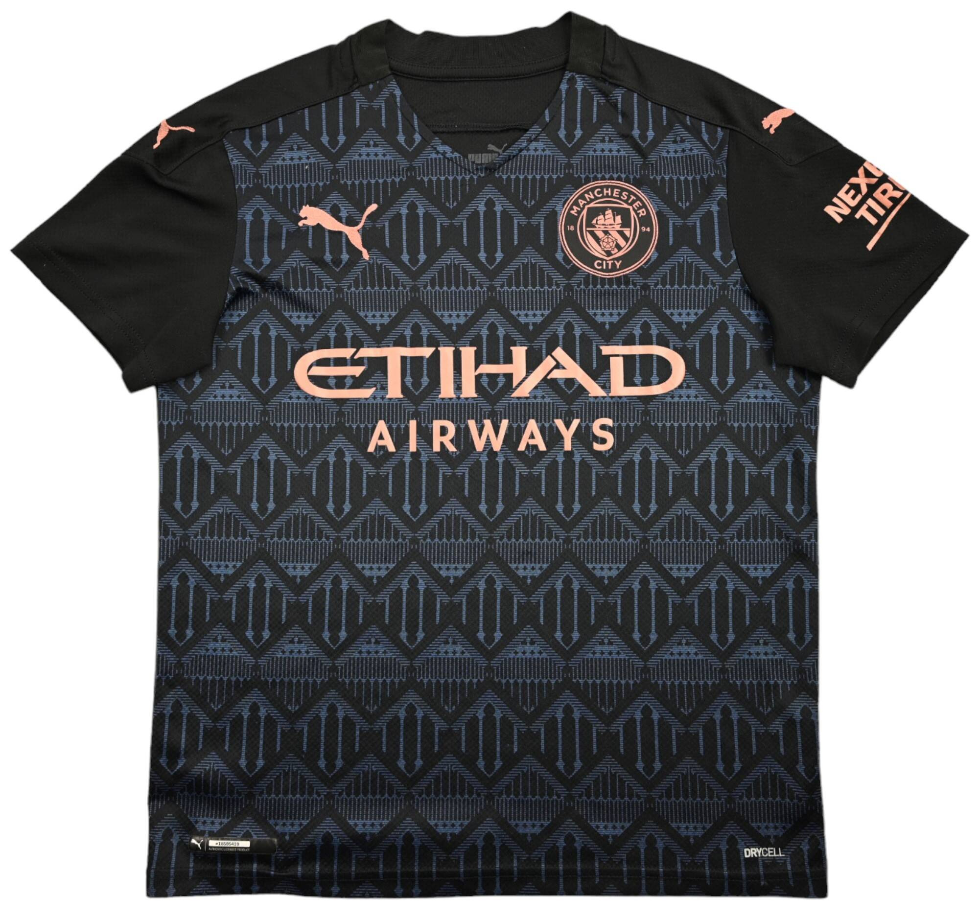 2020-21 MANCHESTER CITY SHIRT L. BOYS Football / Soccer \ Premier ...