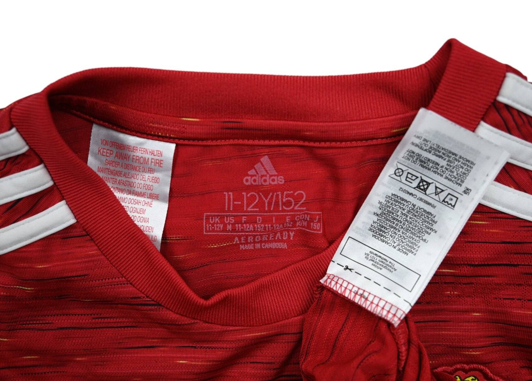 2020-21 MANCHESTER UNITED SHIRT M. BOYS Football / Soccer \ Premier ...