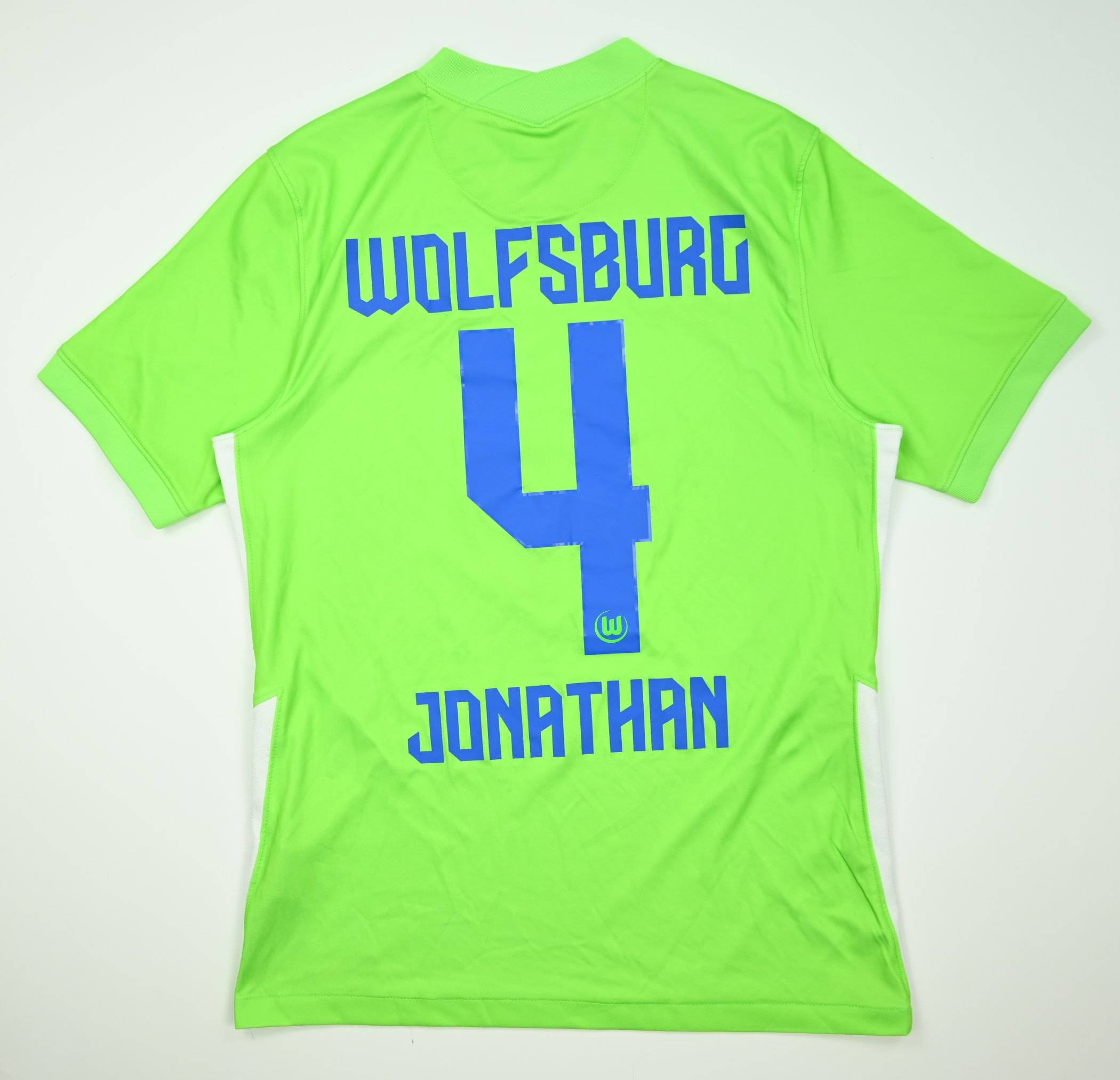 2020-21 VFL WOLFSBURG *JONATHAN* SHIRT M Football / Soccer \ German ...