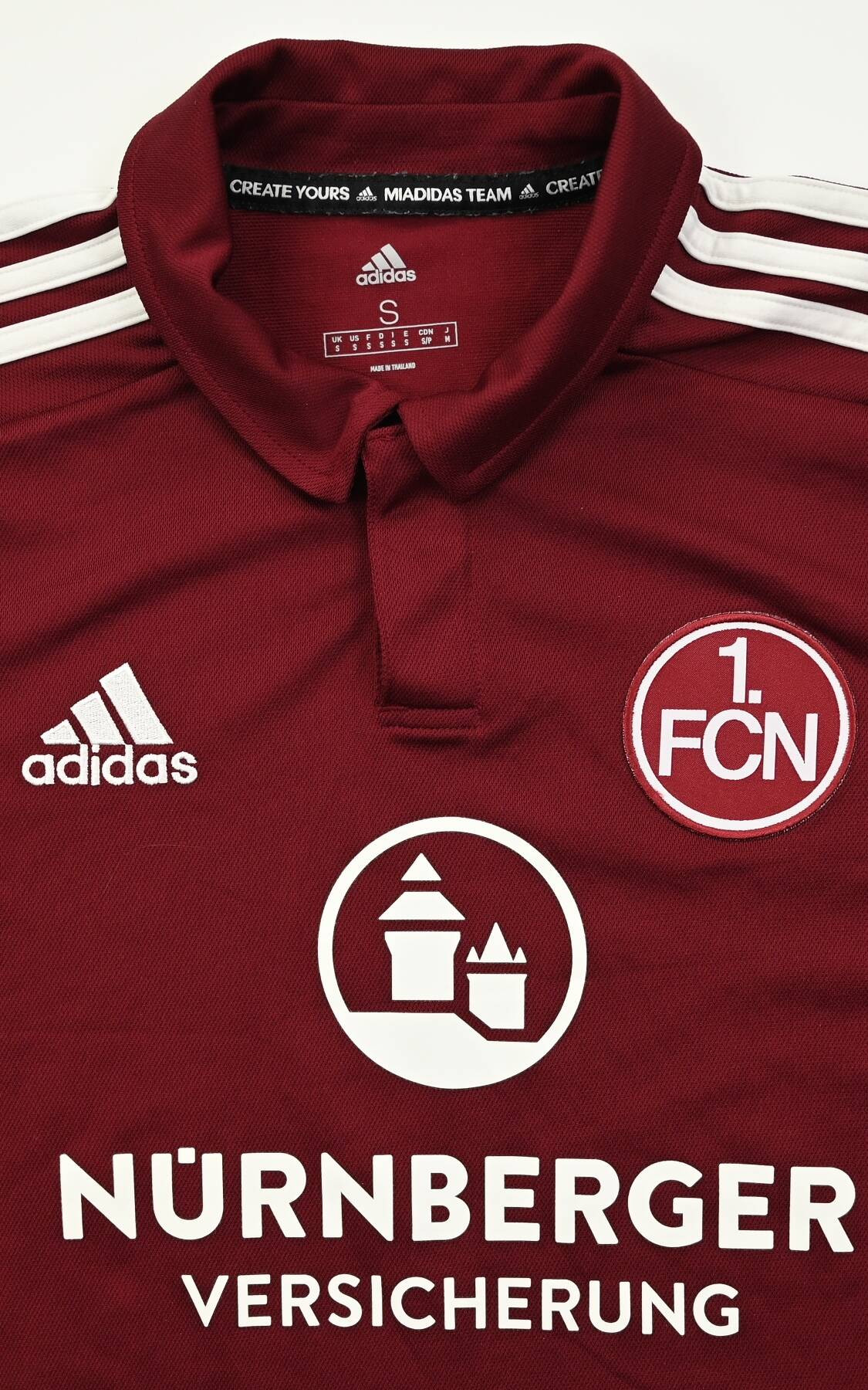 2021-22 1 FC NURNBERG SHIRT S Football / Soccer \ German Clubs \ Nurnberg New in | Classic ...