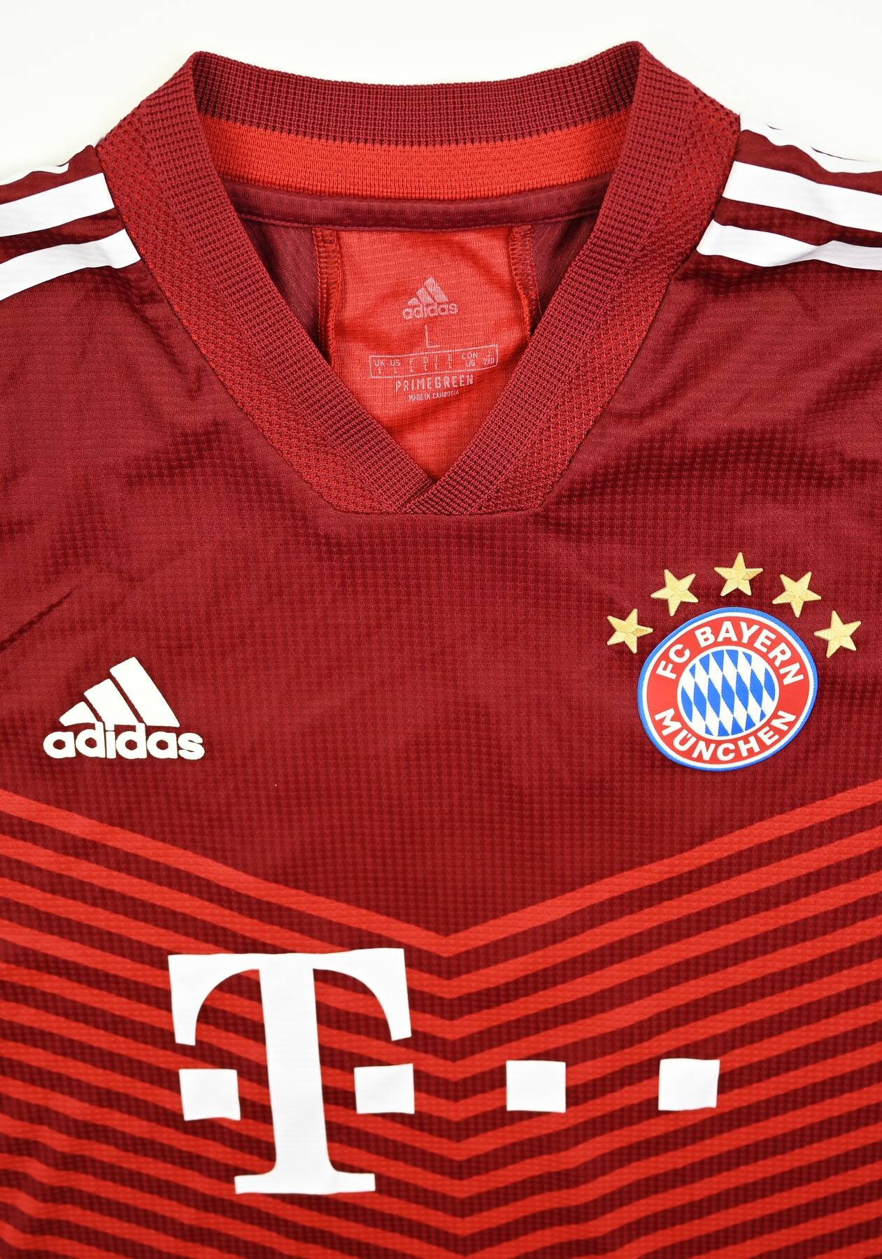 2021-22 BAYERN MUNCHEN *HERNANDEZ* PLAYER ISSUE SHIRT L Football ...