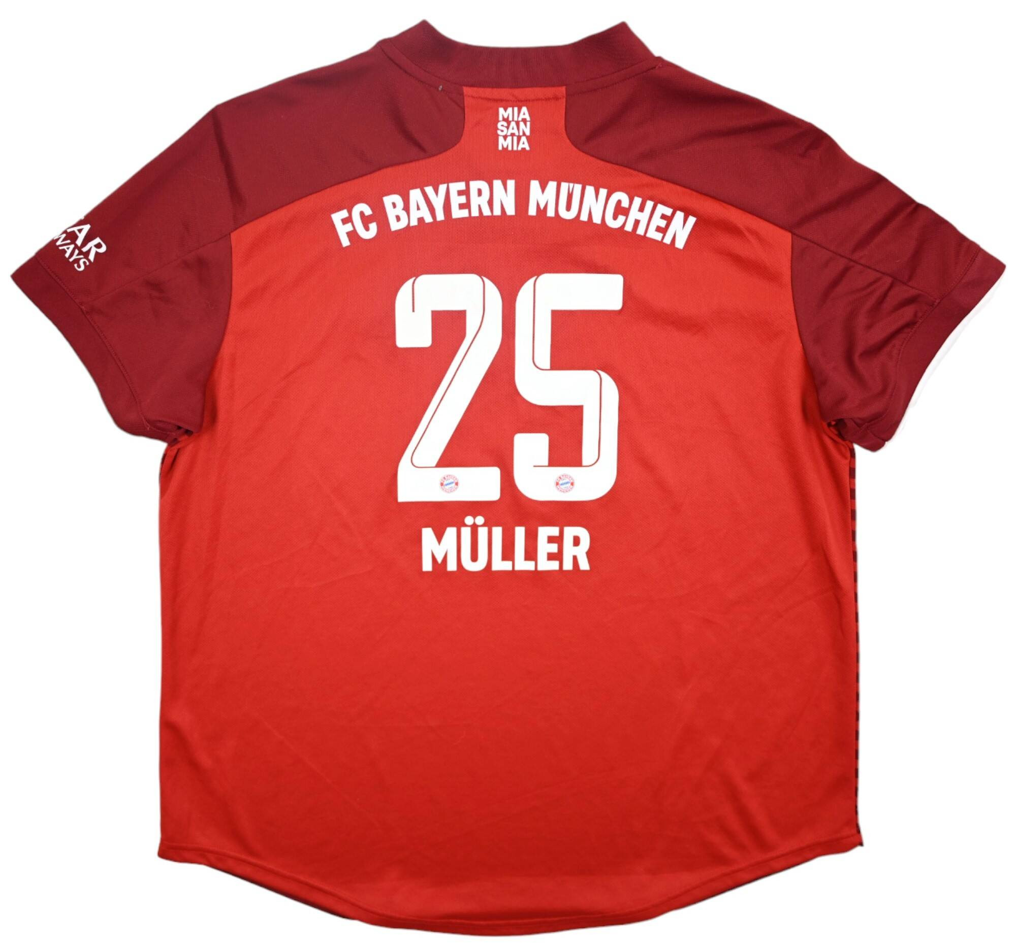 2021-22 BAYERN MUNCHEN *MULLER* SHIRT WOMENS XL Football / Soccer ...